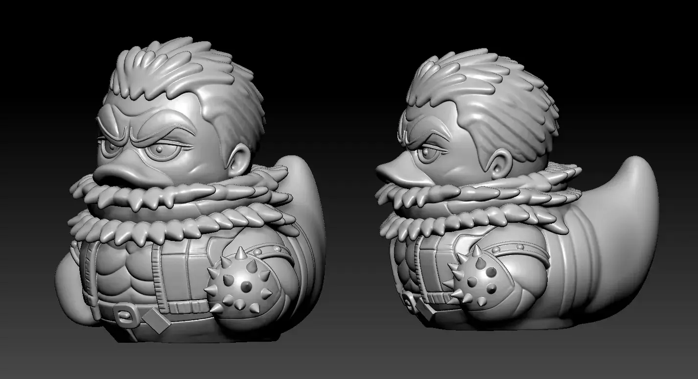 Characters & Creatures STL Download - Rubber Duck - Charlotte Katakuri ...
