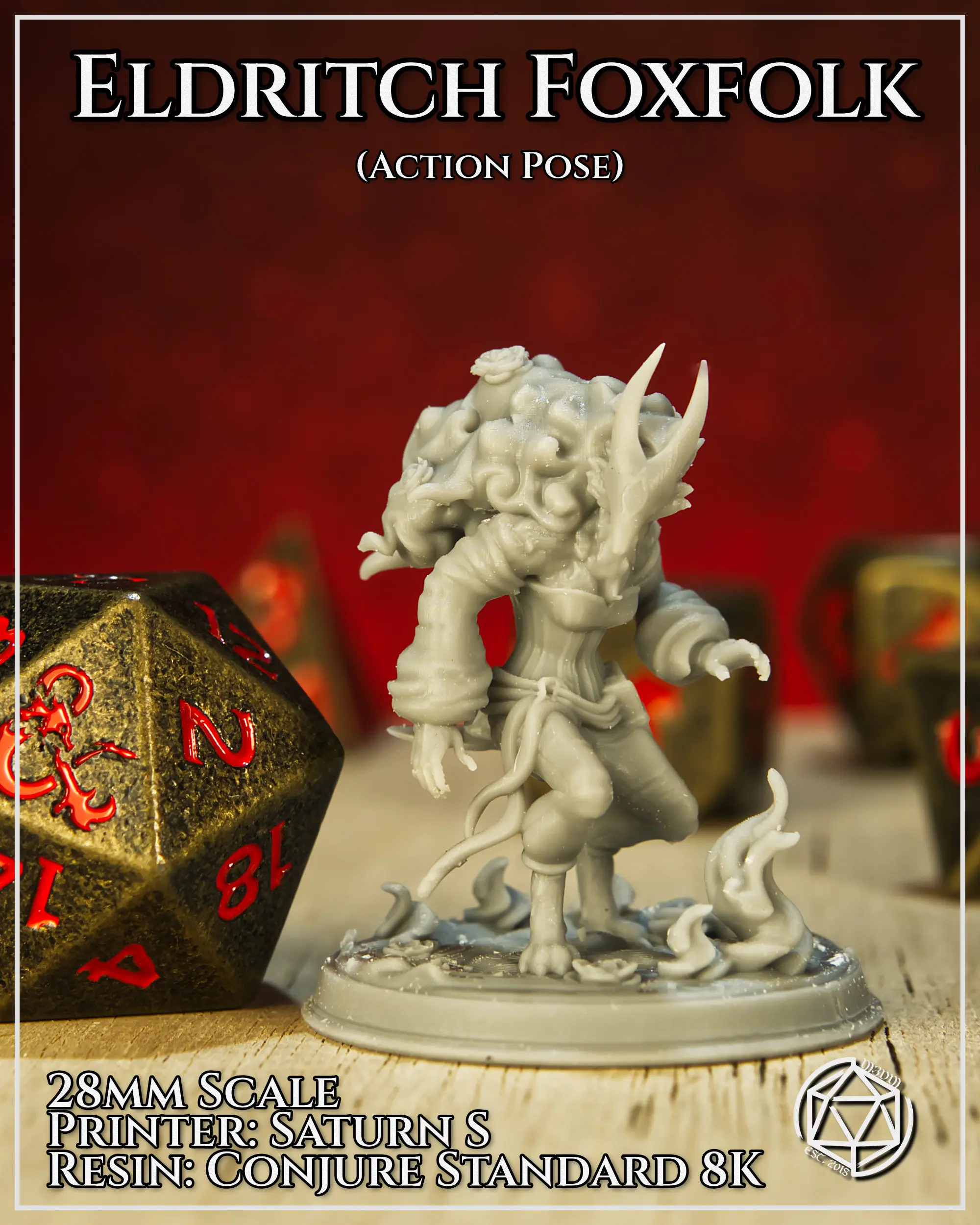 Other STL Download - Eldritch Foxfolk (Action)by M3DM