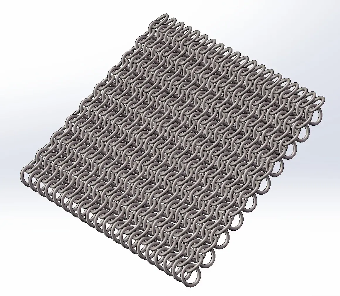 3D Printer Files | 3MF File | Chainmail Sheet | Creality Cloud