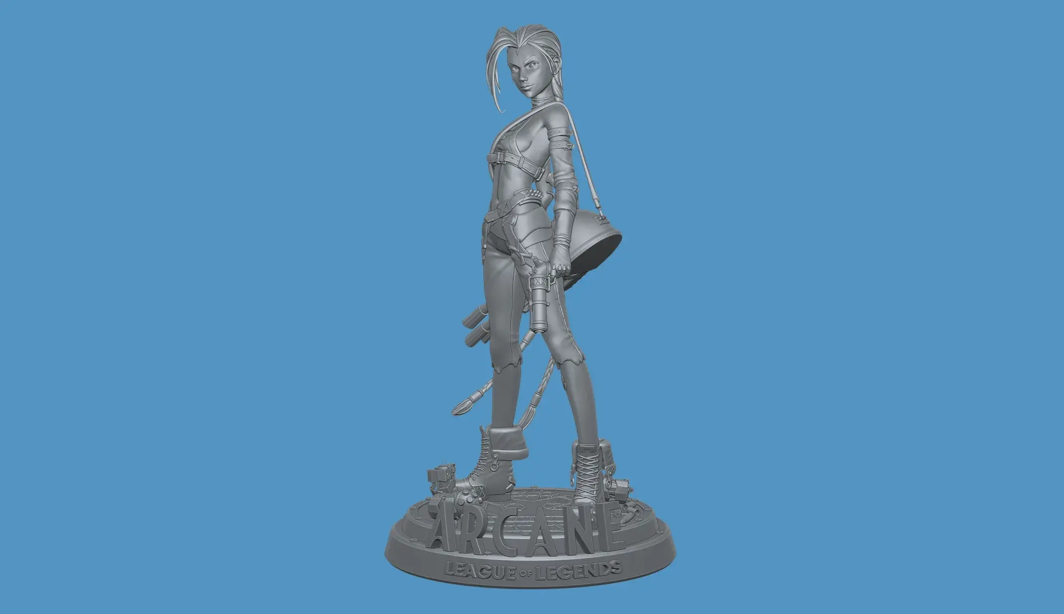 Jinx Arcane League of Legends | 3D models download | Creality Cloud