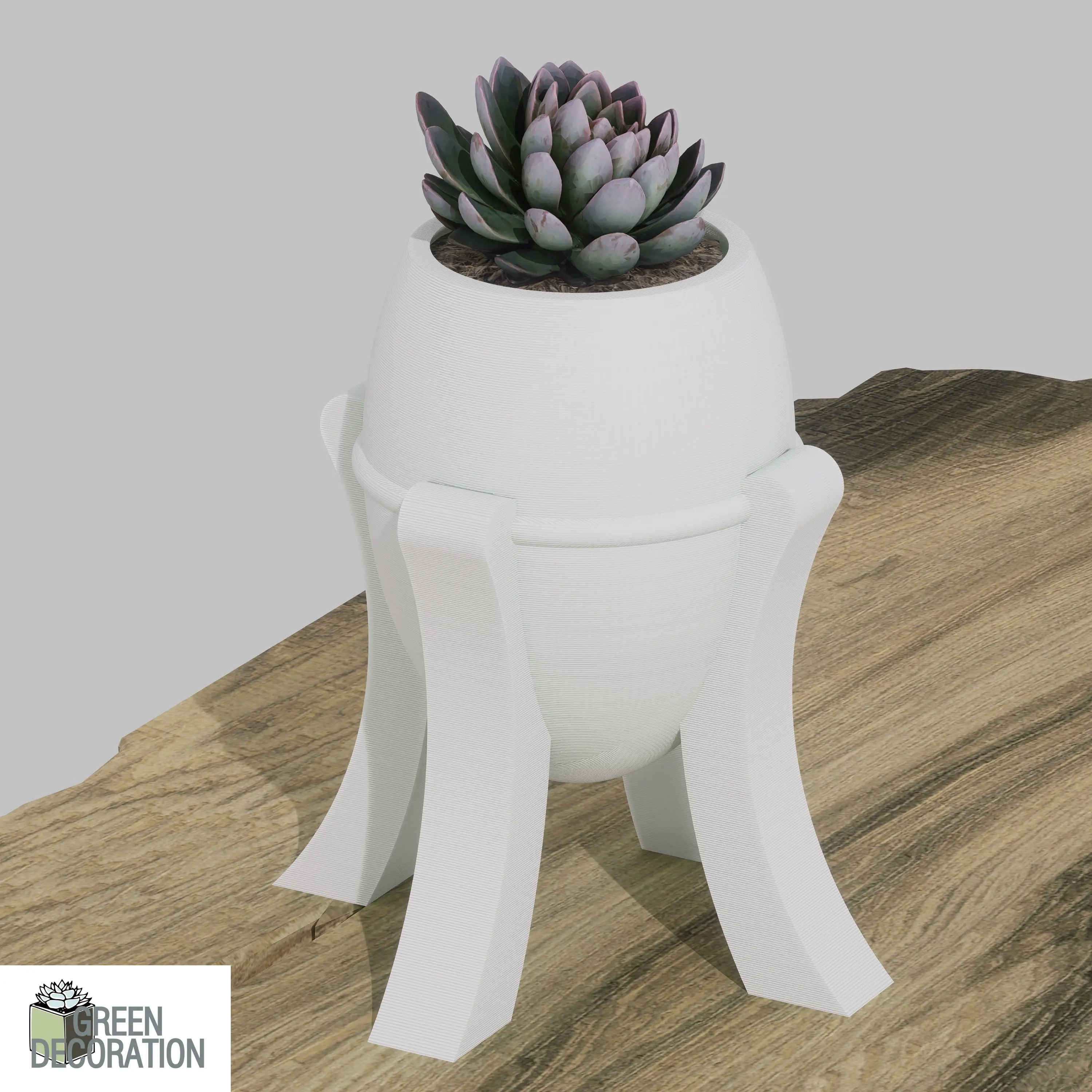 Home Decorations & Ornaments STL Download - FLOWER POT FOR HOME ...