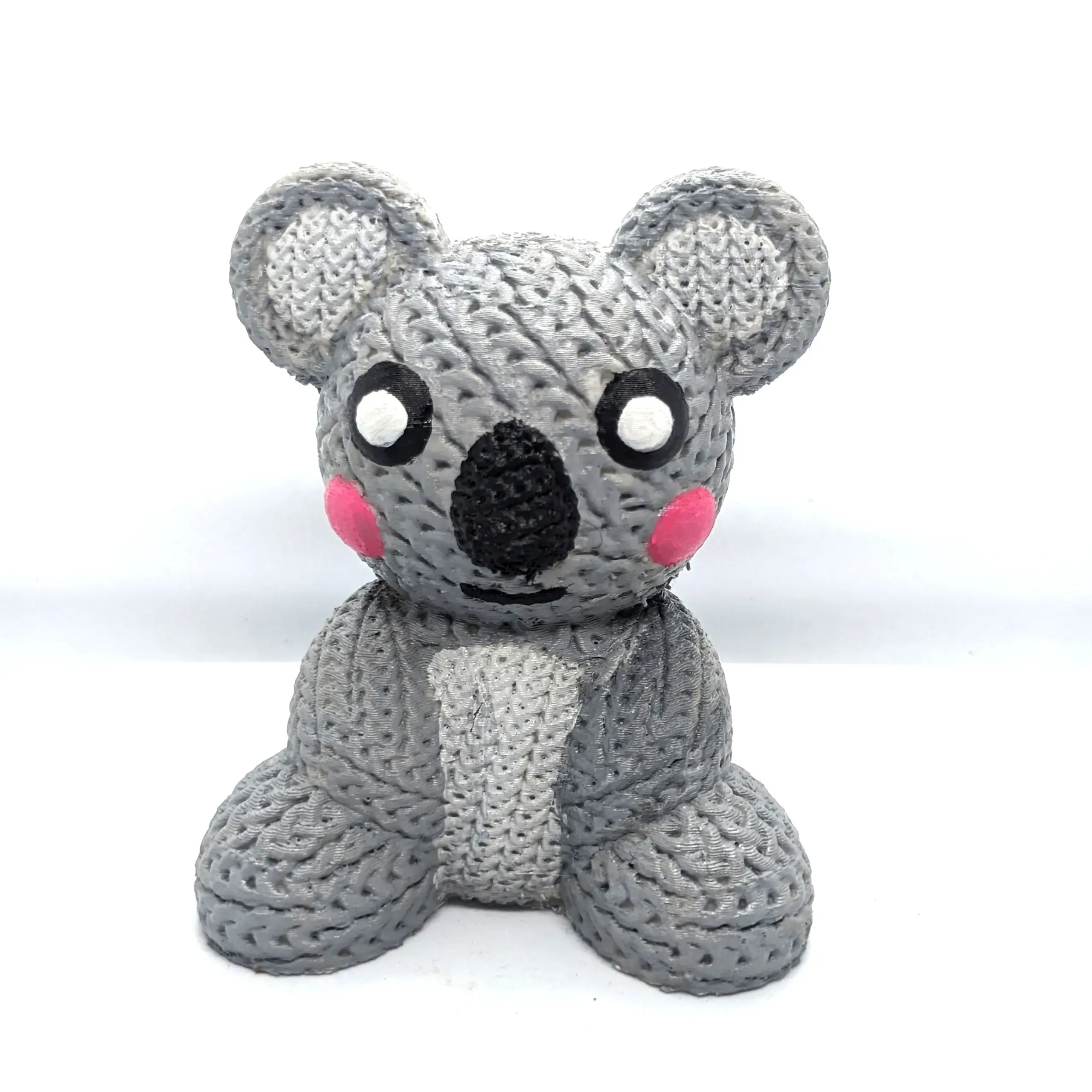 Characters & Creatures STL Download - Knitted Koala (cute)by ...