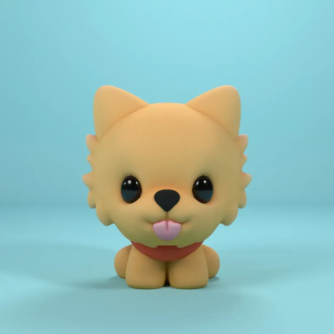 3D Printer Files | 3MF File | Chibi dogs | Creality Cloud
