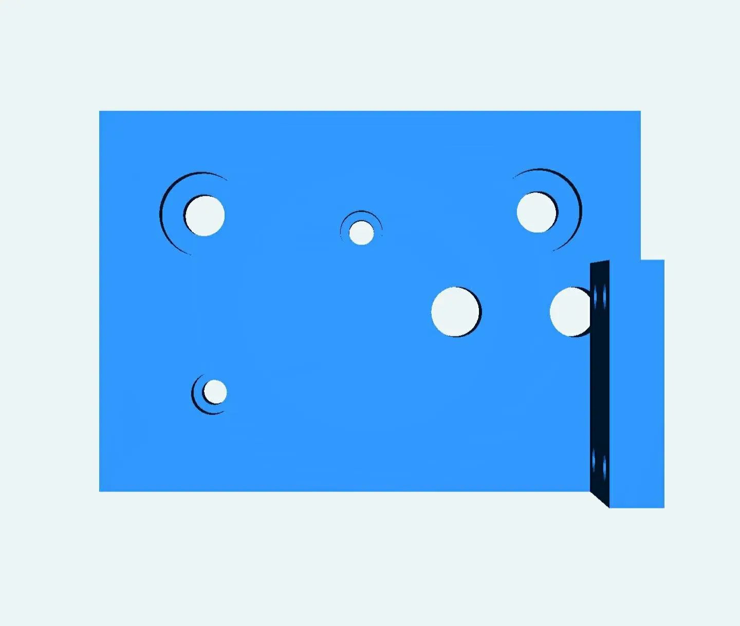 Free 3D Printer Parts STL Download - sprite extruder mount v12by ...