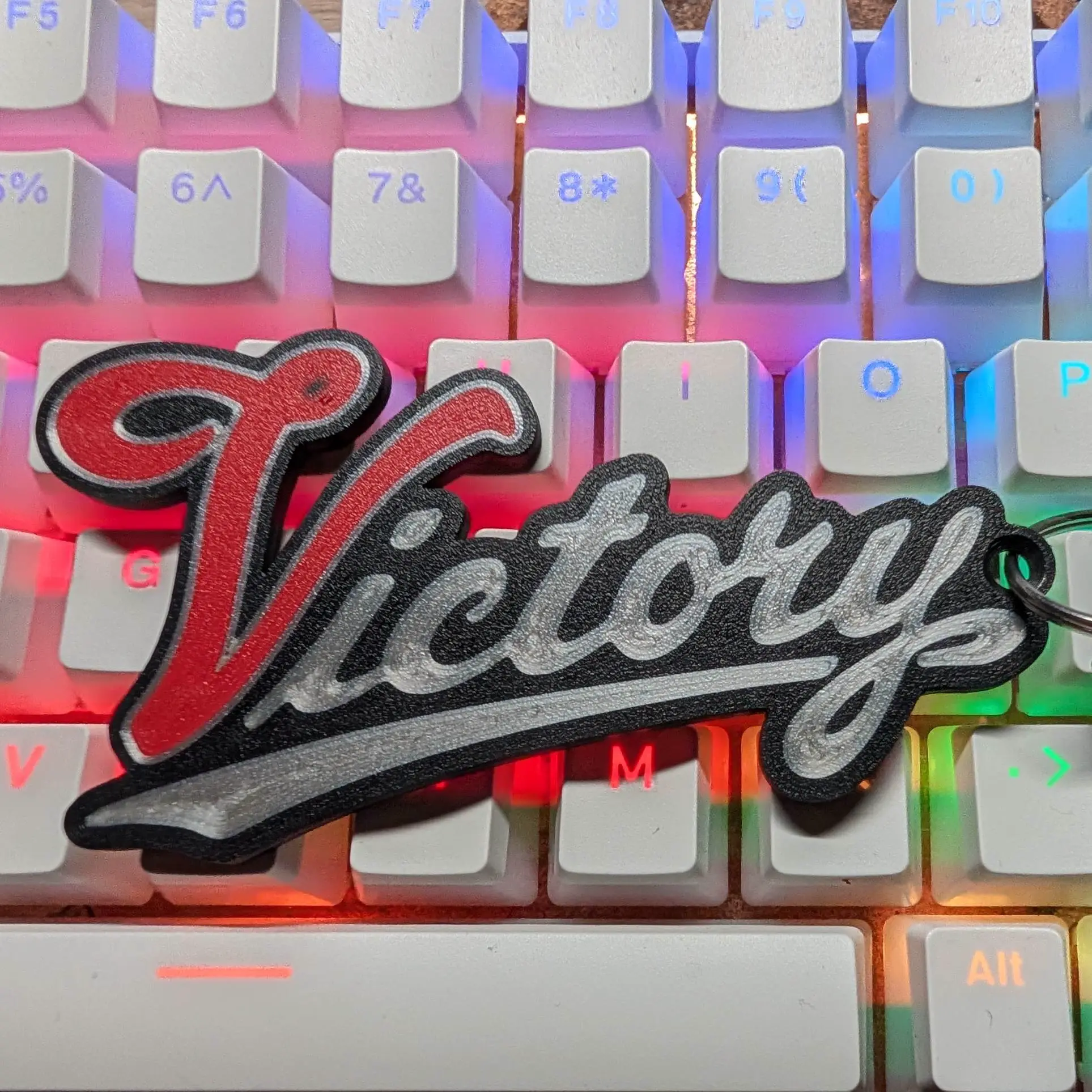 3D Printer Files | 3MF File | Victory Motorcycles Keychain | Creality Cloud