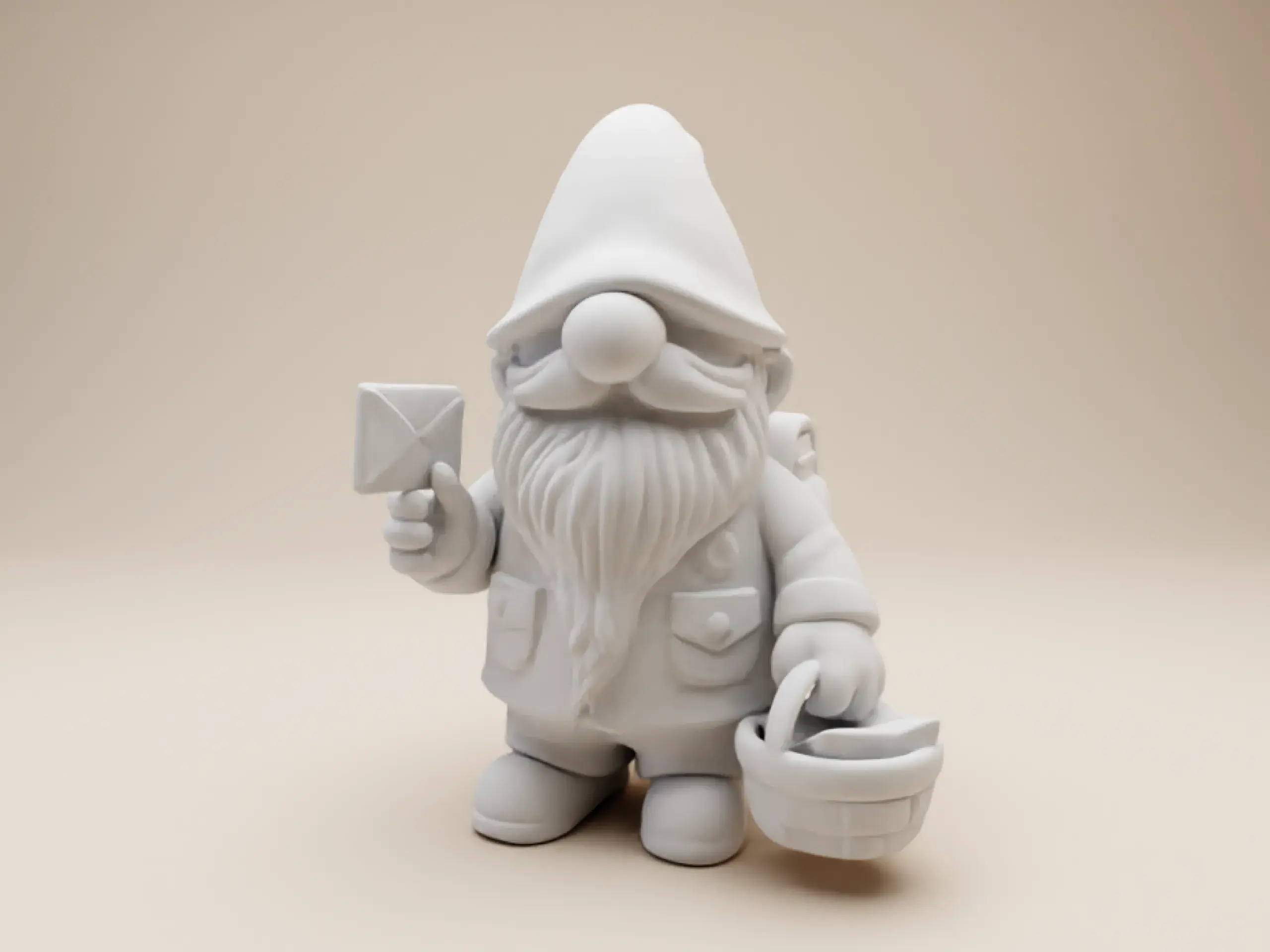 Home Decorations & Ornaments STL Download - Garden Gnome – Whimsical ...