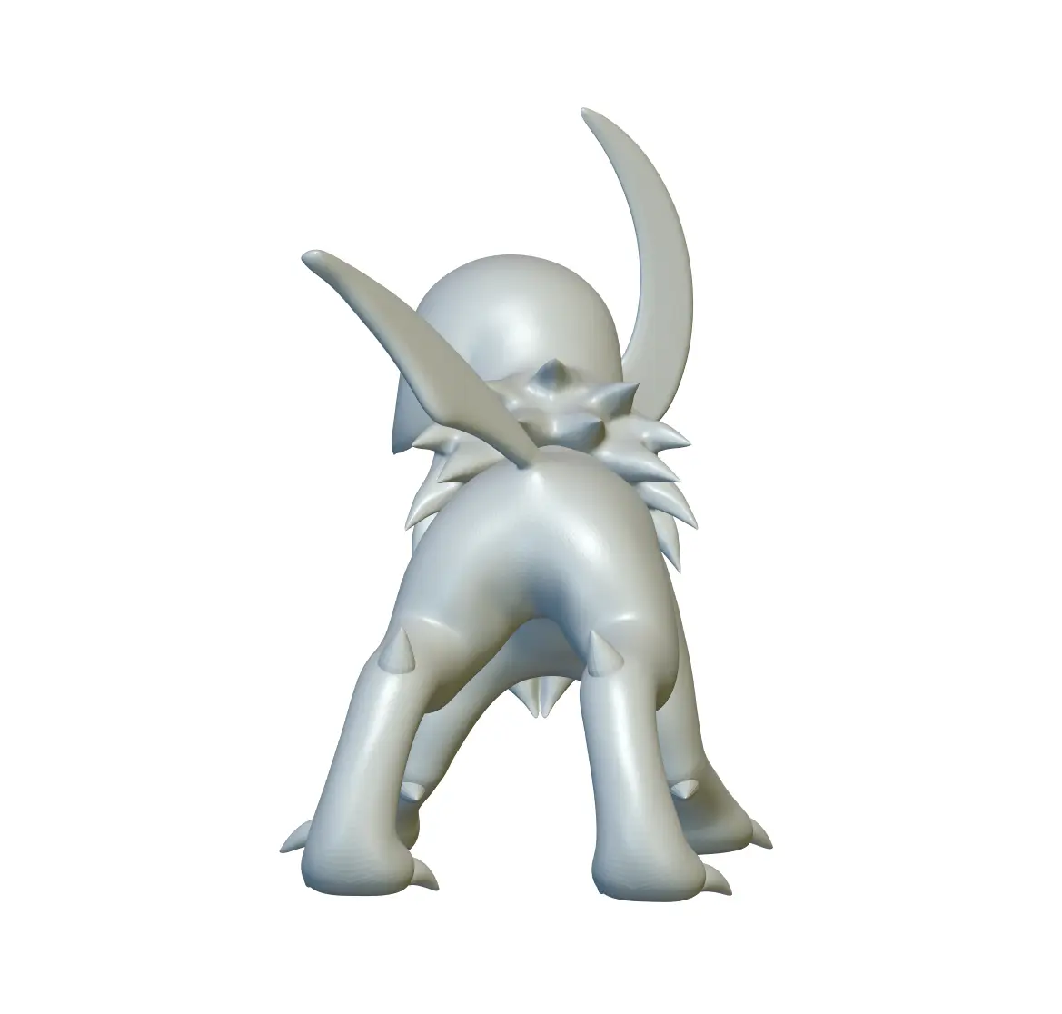 Pokemon Absol #359 - Ready for 3D Printing! | 3D models download ...