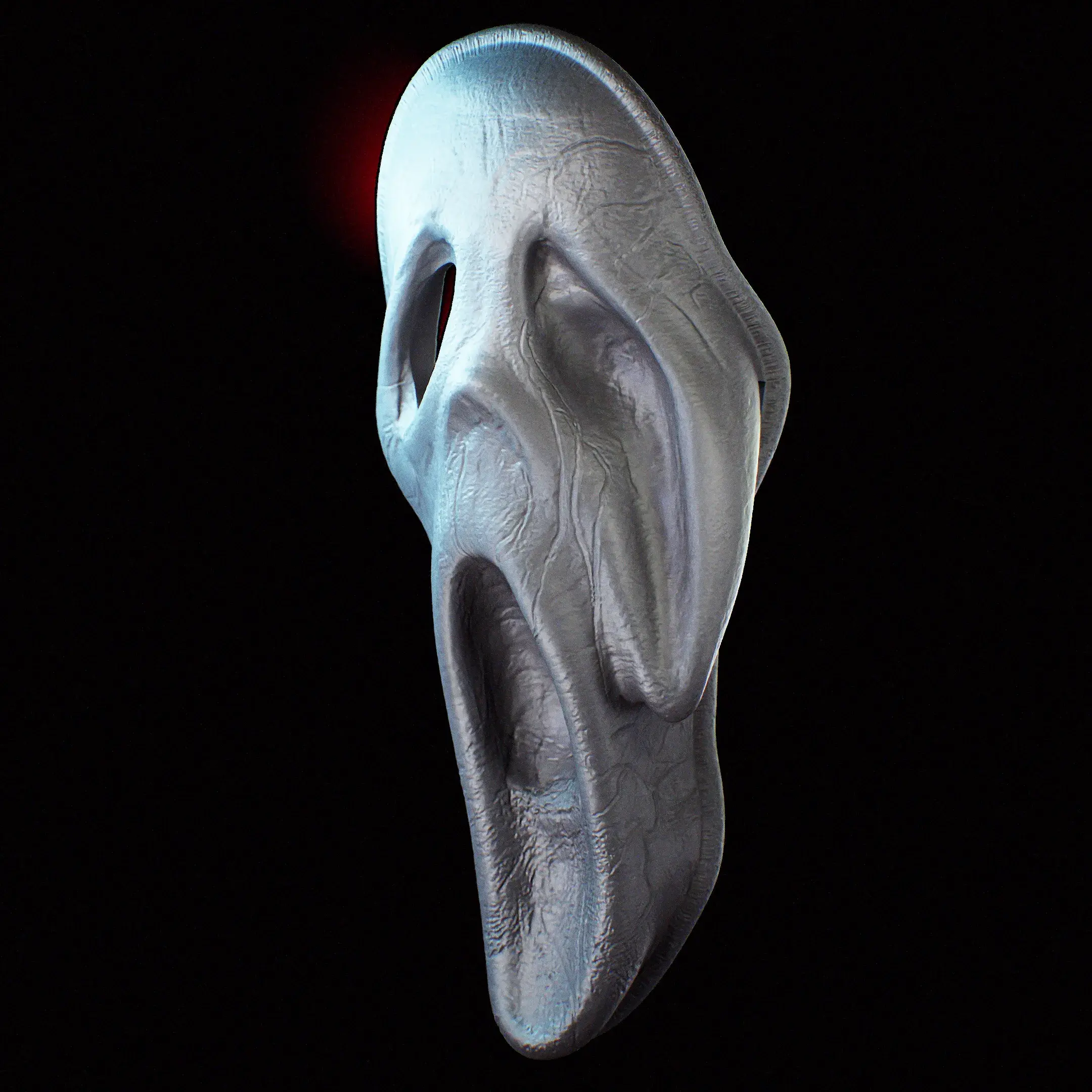 Cosplay STL Descarga - Rare Ghostface Scream mascara Ghost Face ...