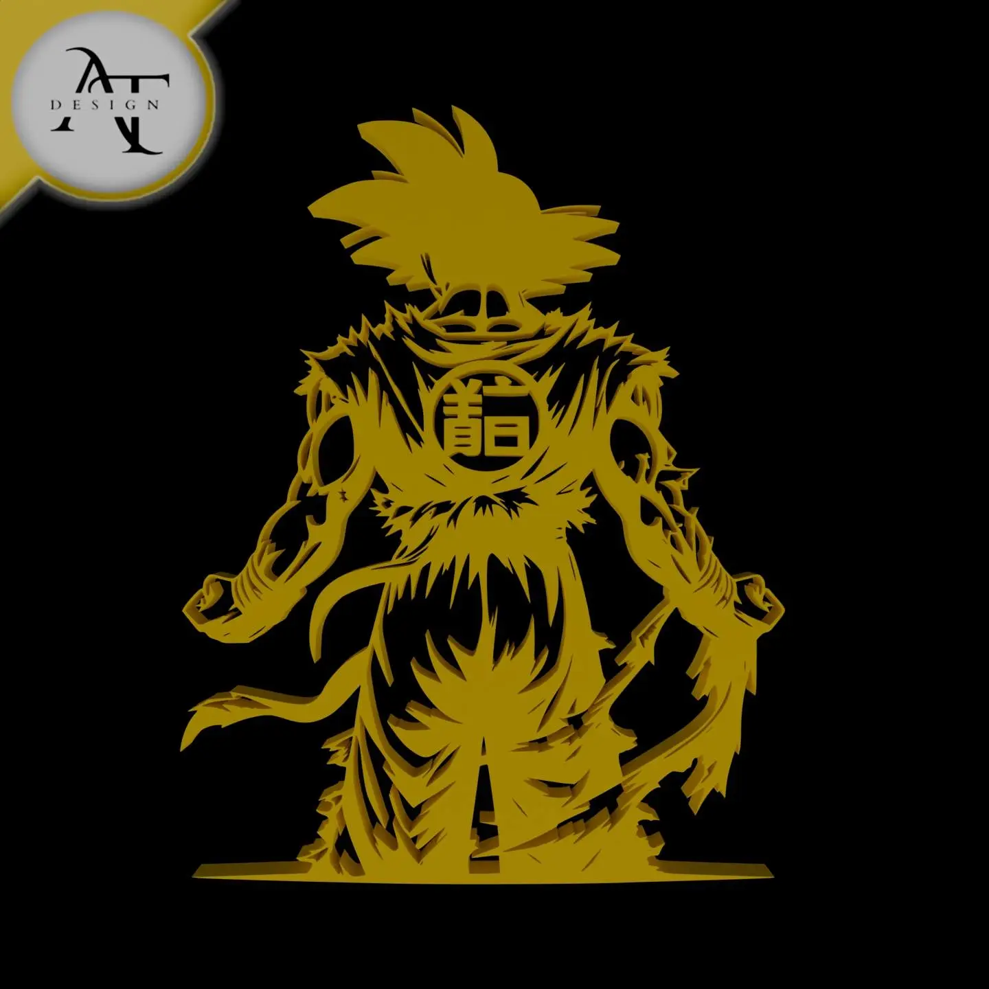 Home Decorations & Ornaments STL Download - Goku - Dragon Ball ...