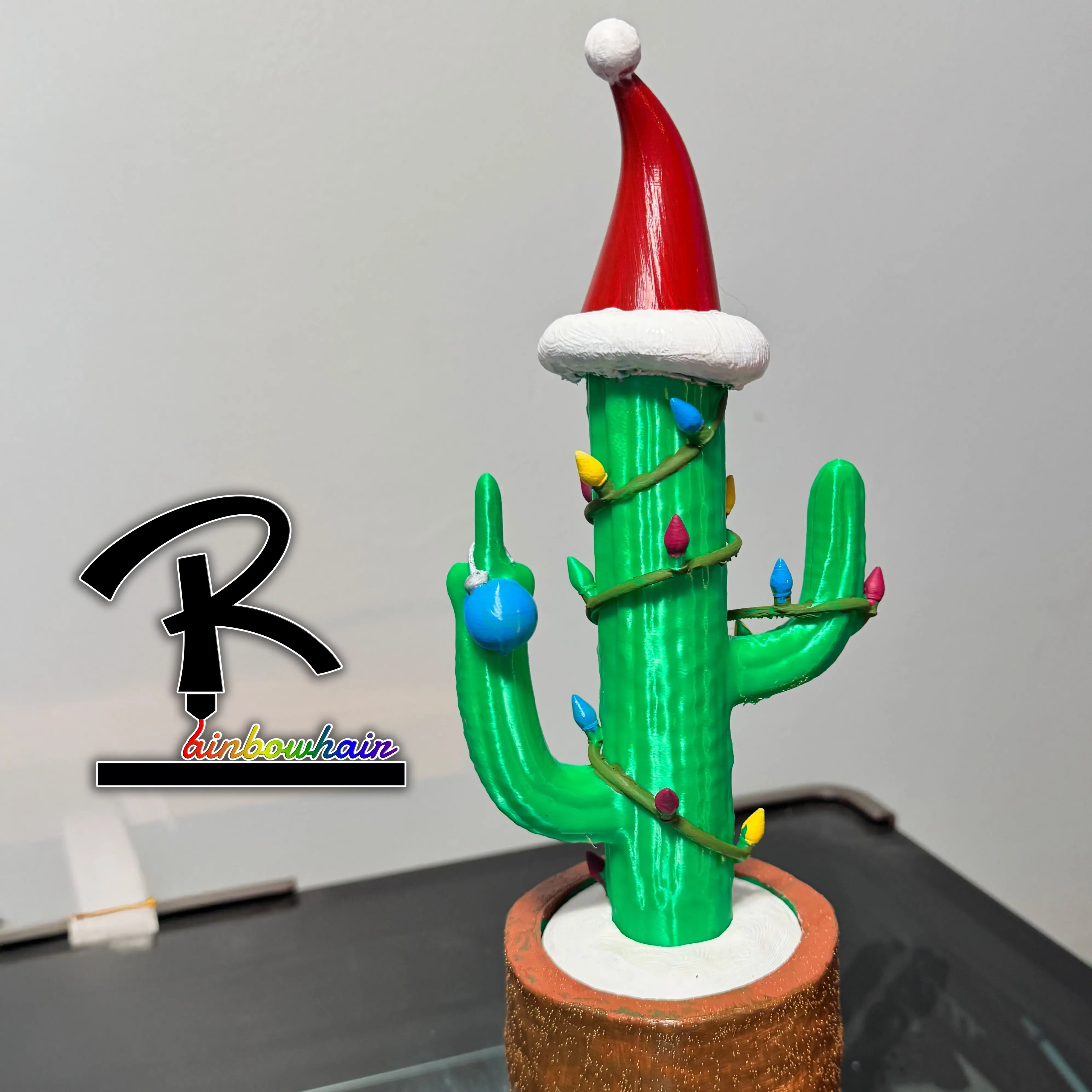 Other STL Download - Angry Christmas cactusby Rainbowhair Designs