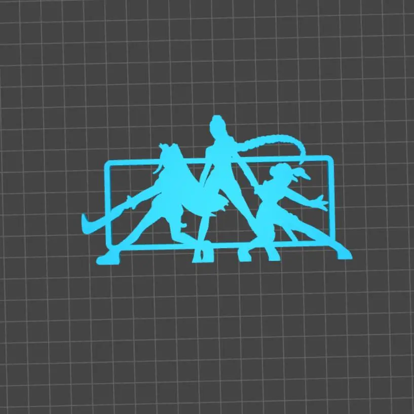 gratuita Digital Art STL Descarga - Original FanArt Frame of KPop Demon ...