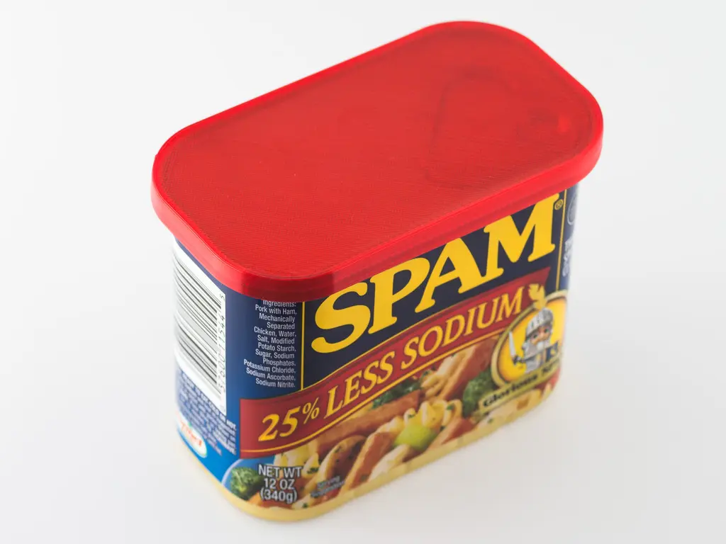 Can Lid (Spam) | 3D models download | Creality Cloud