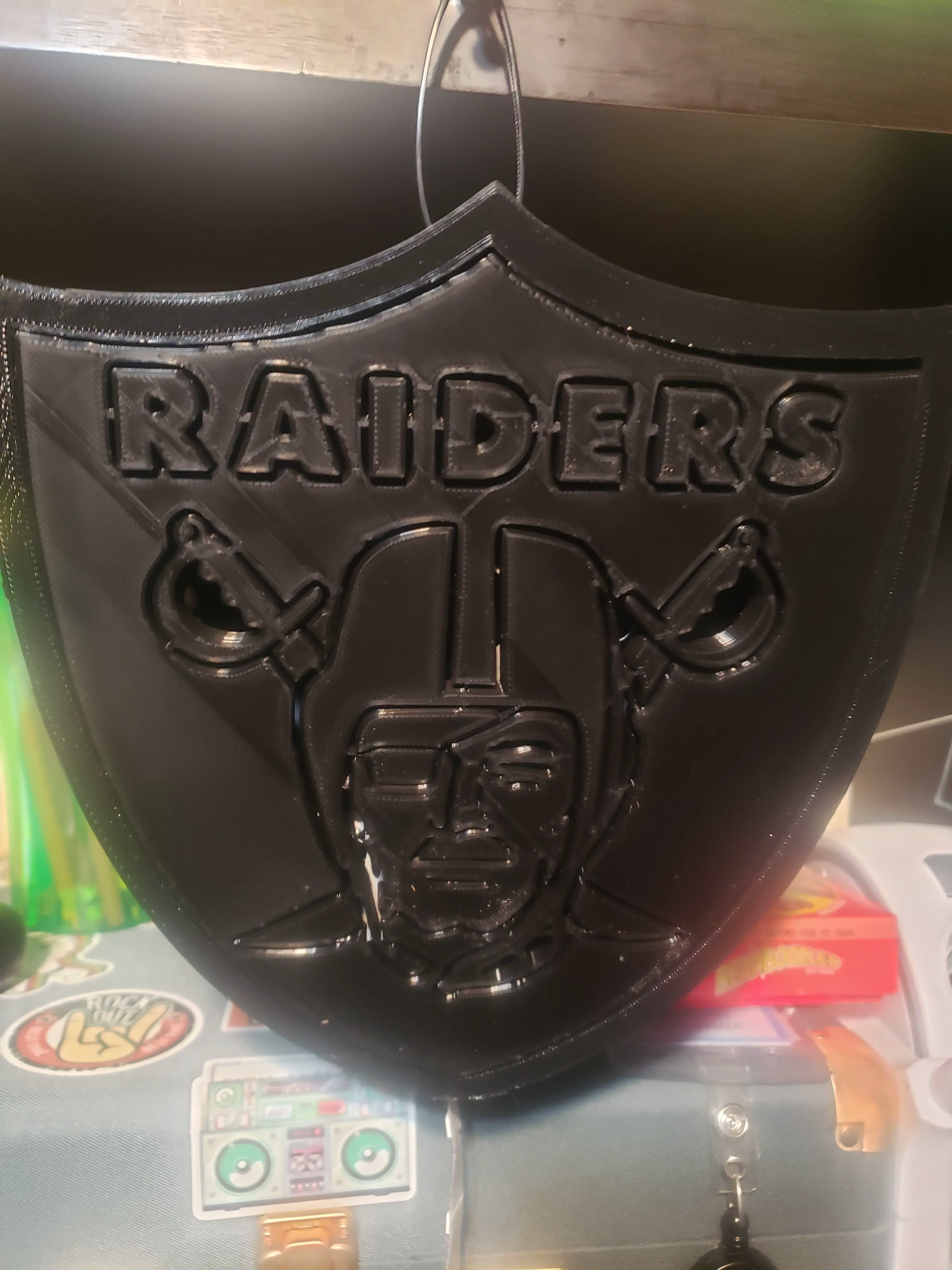 Home Decorations & Ornaments STL Download - Raiders LED Lampby ...
