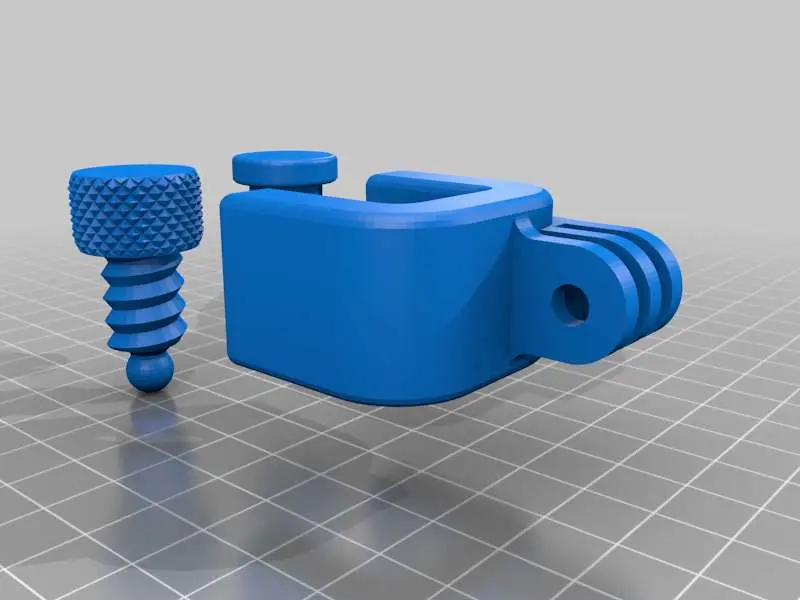 Free 3D Printer Parts STL Download - mini clamp for 3D printer bedby ...