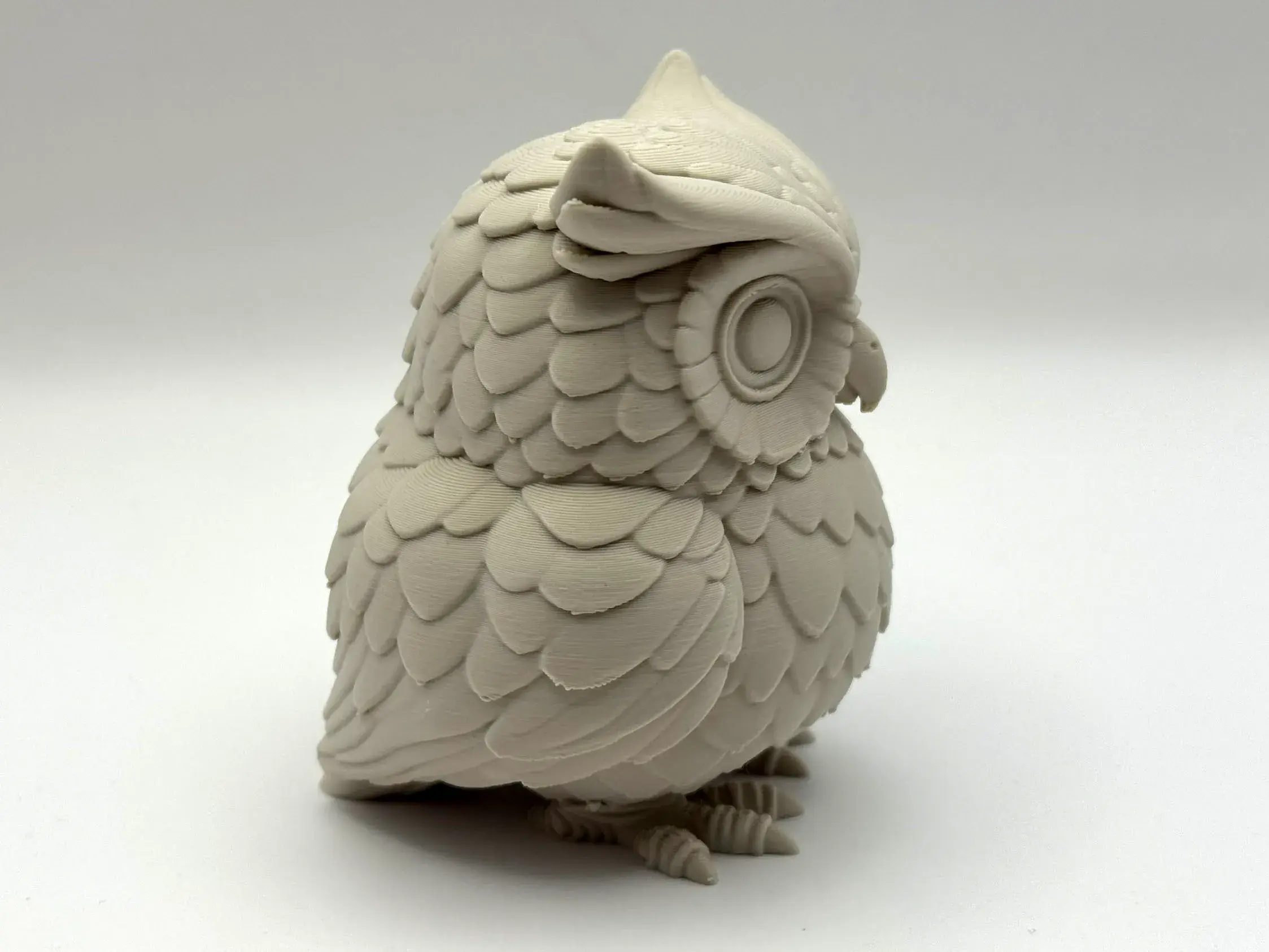 3D Printer Files | 3MF File | Classical Owl Figurine | Creality Cloud