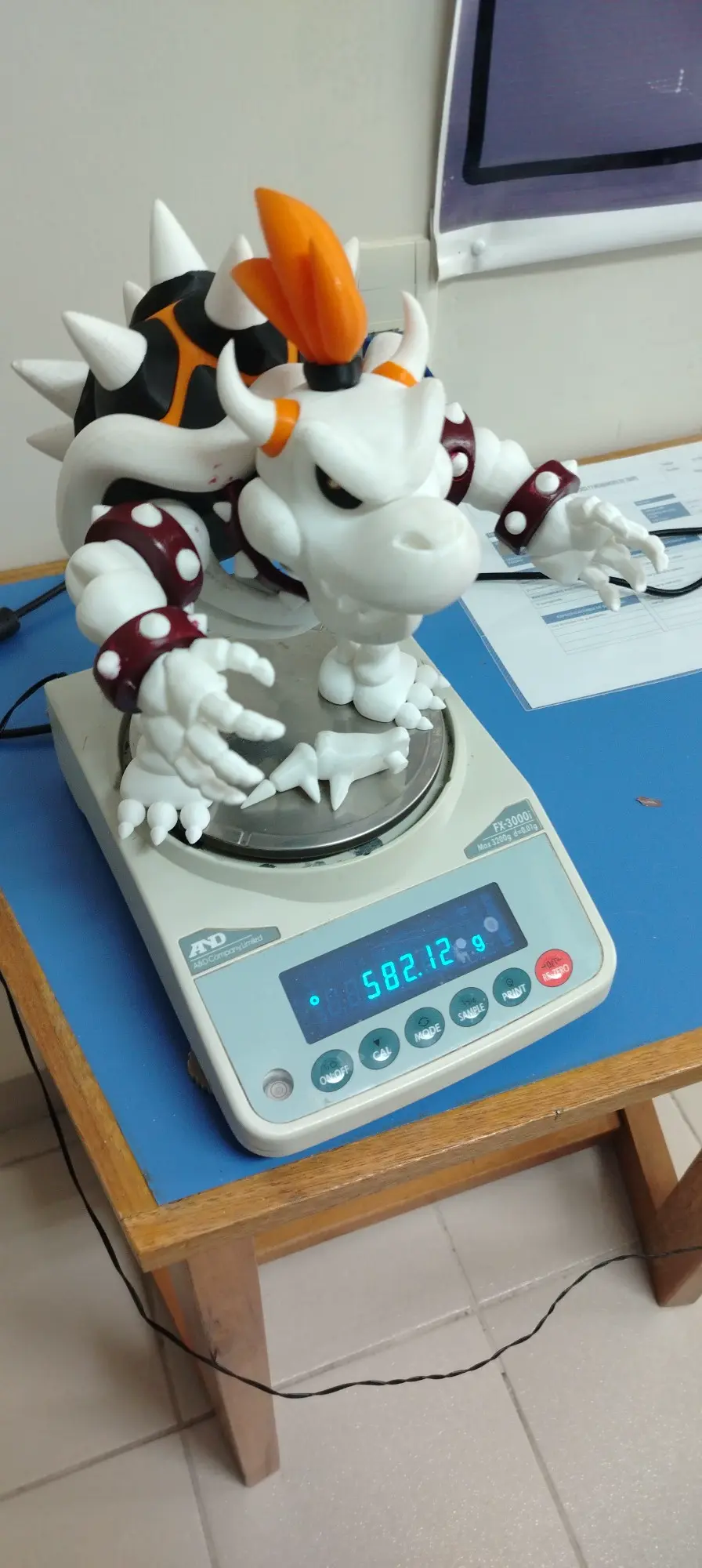 3D Printer Accessories STL Download - Bowser-esqueléticoby jhostin chavez