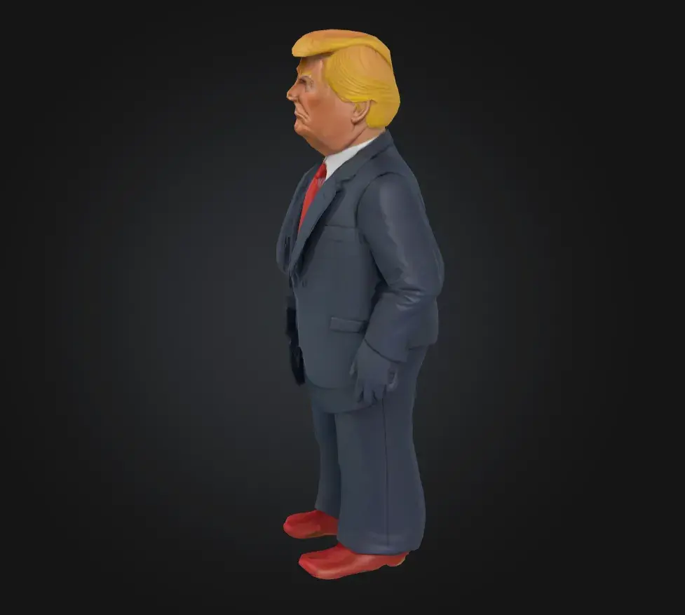 3D Printer Files | 3MF File | Donald Trump | Creality Cloud