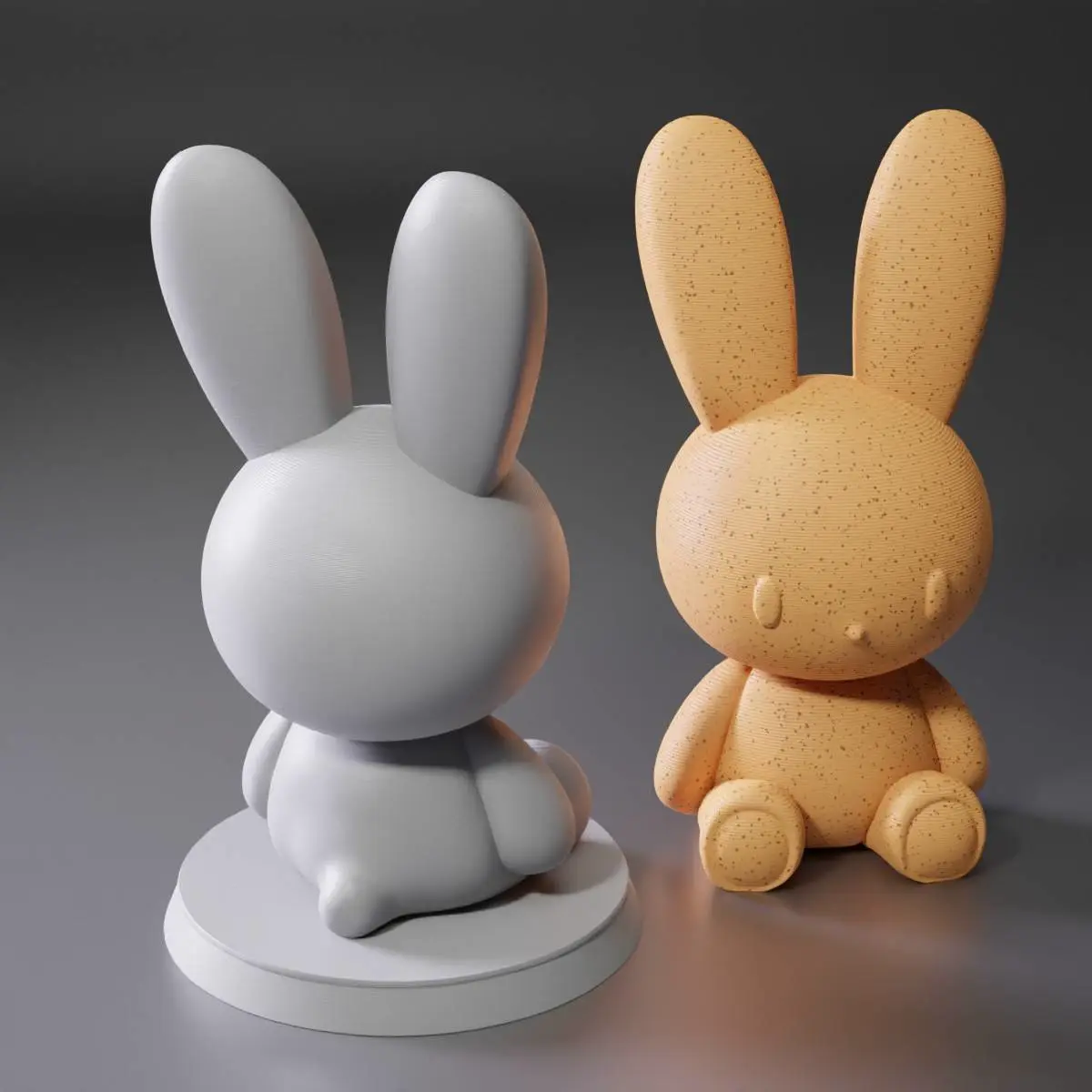 3D Printer Files | 3MF File | DIY Rabbit art toy - Print and paint ...