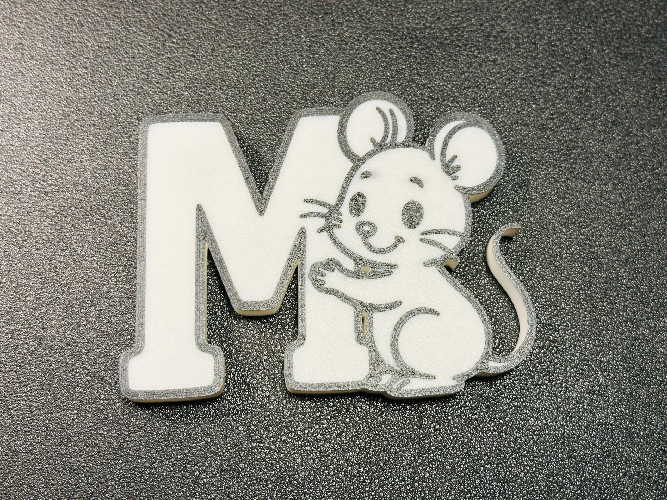 3D Printer Files | 3MF File | Letter M “Mouse” 🐾 Animal Alphabet ...
