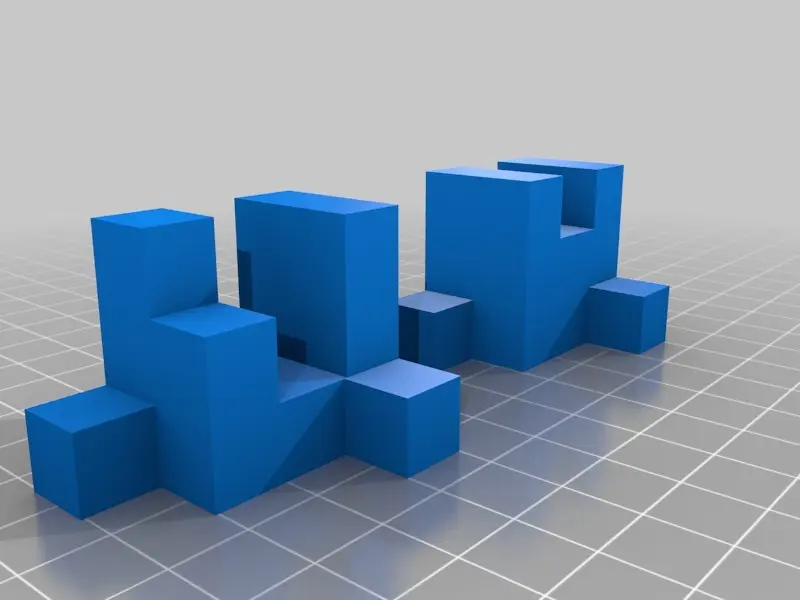 21 Cube Dissection Puzzles | 3D models download | Creality Cloud