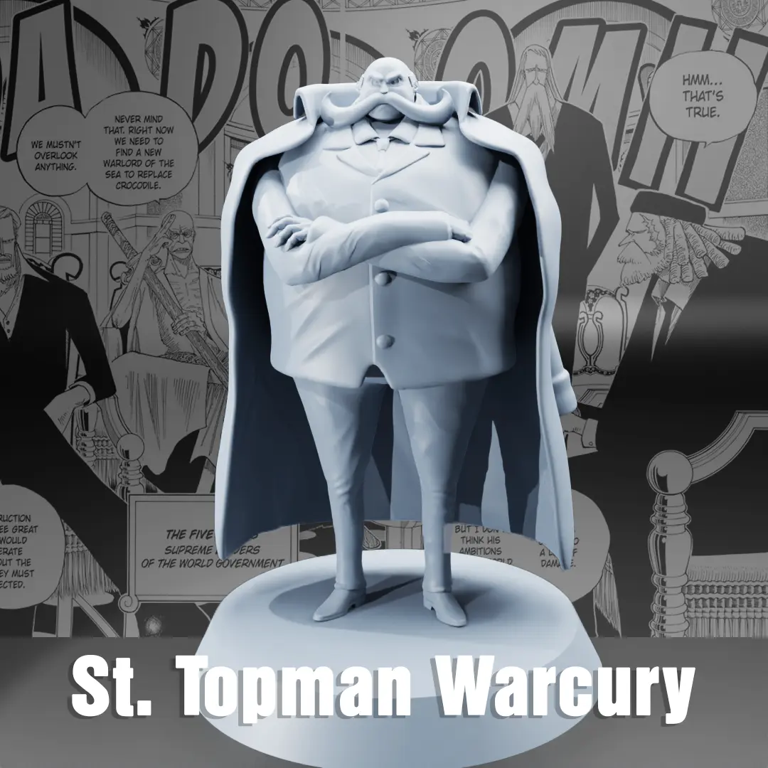 Characters & Creatures STL Download - ST TOPMAN WARCURY - FIVE ELDERS ...
