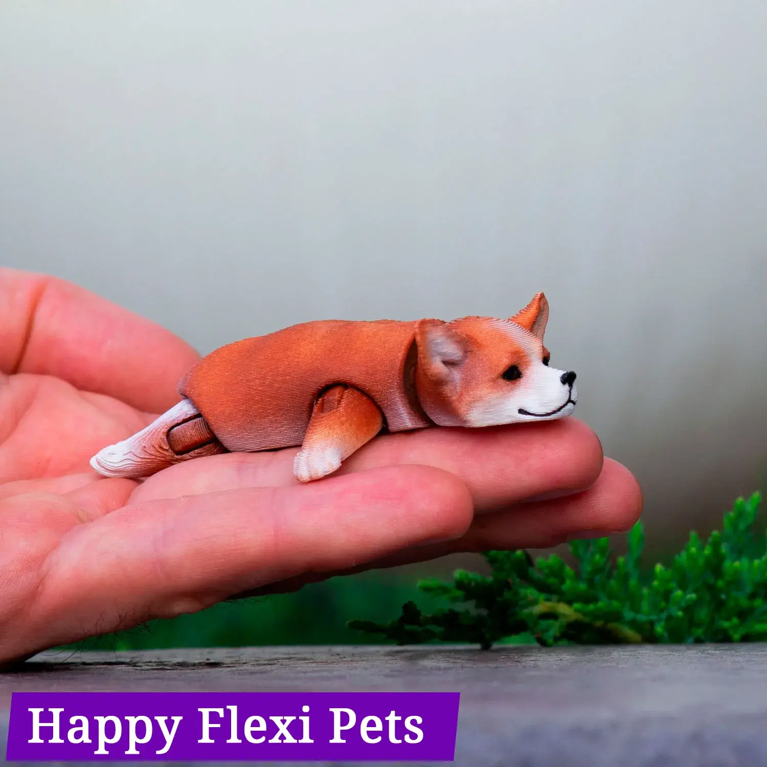 Other STL Download - Pembroke Welsh Corgi the articulated toy and ...