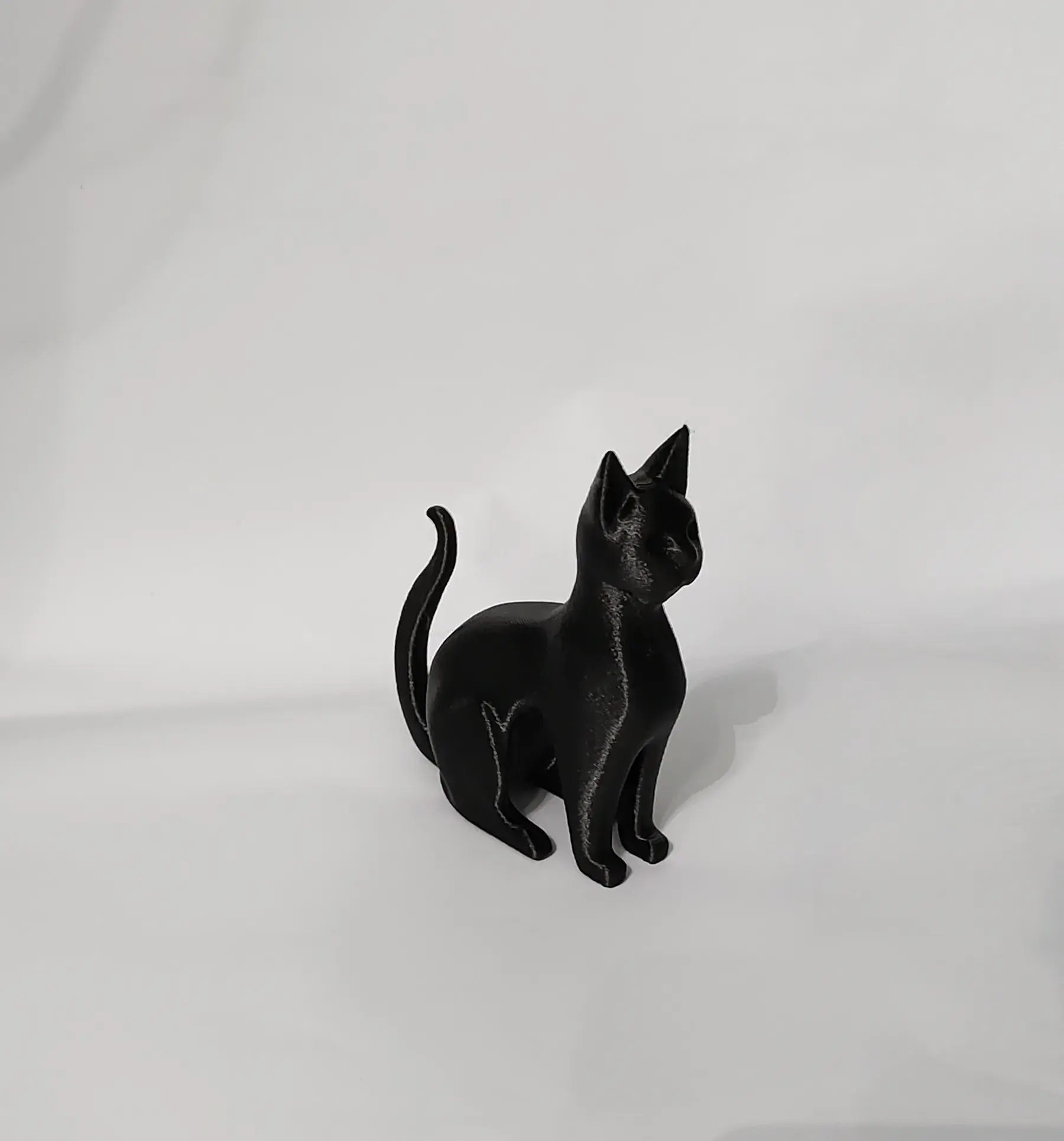 3D Printer Files | 3MF File | Minimalist Cat Figurine | Creality Cloud