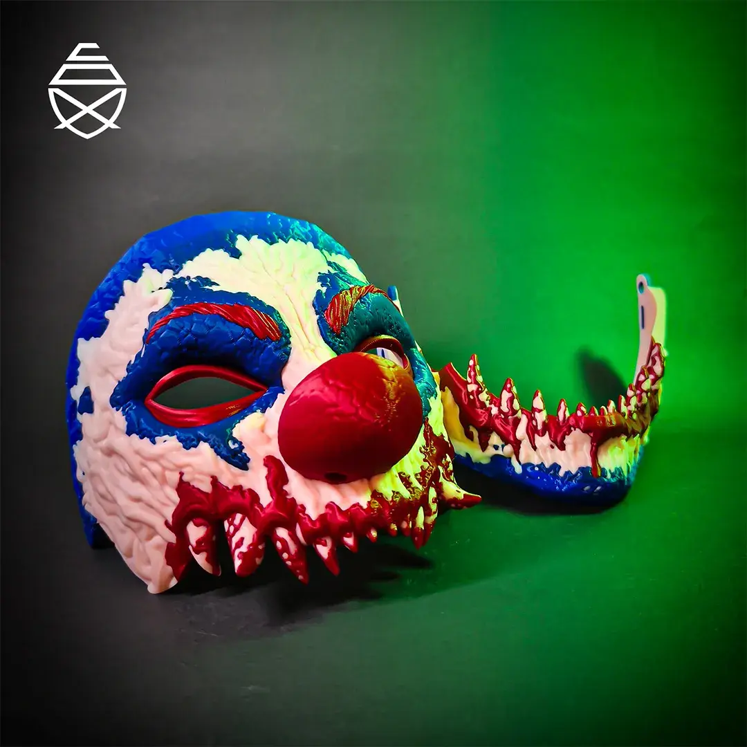 Other STL Download - Clown Maskby PipeCox