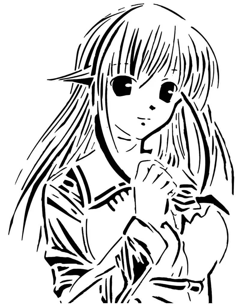 Free Digital Art STL Download - Mahuri stencilby SMT_M 🦊