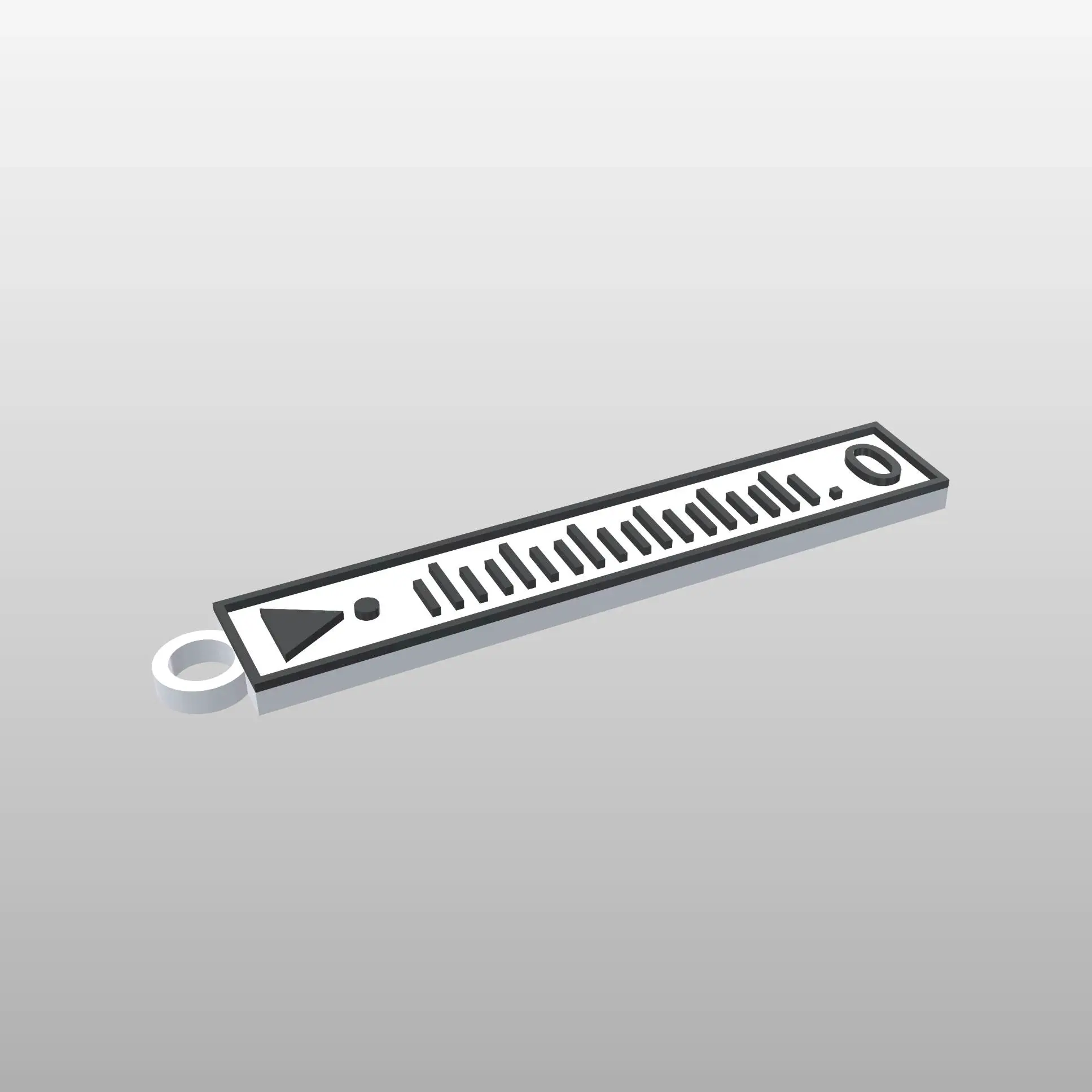 3D Printer Files | 3MF File | Sound Level Slider Keychain | Creality Cloud
