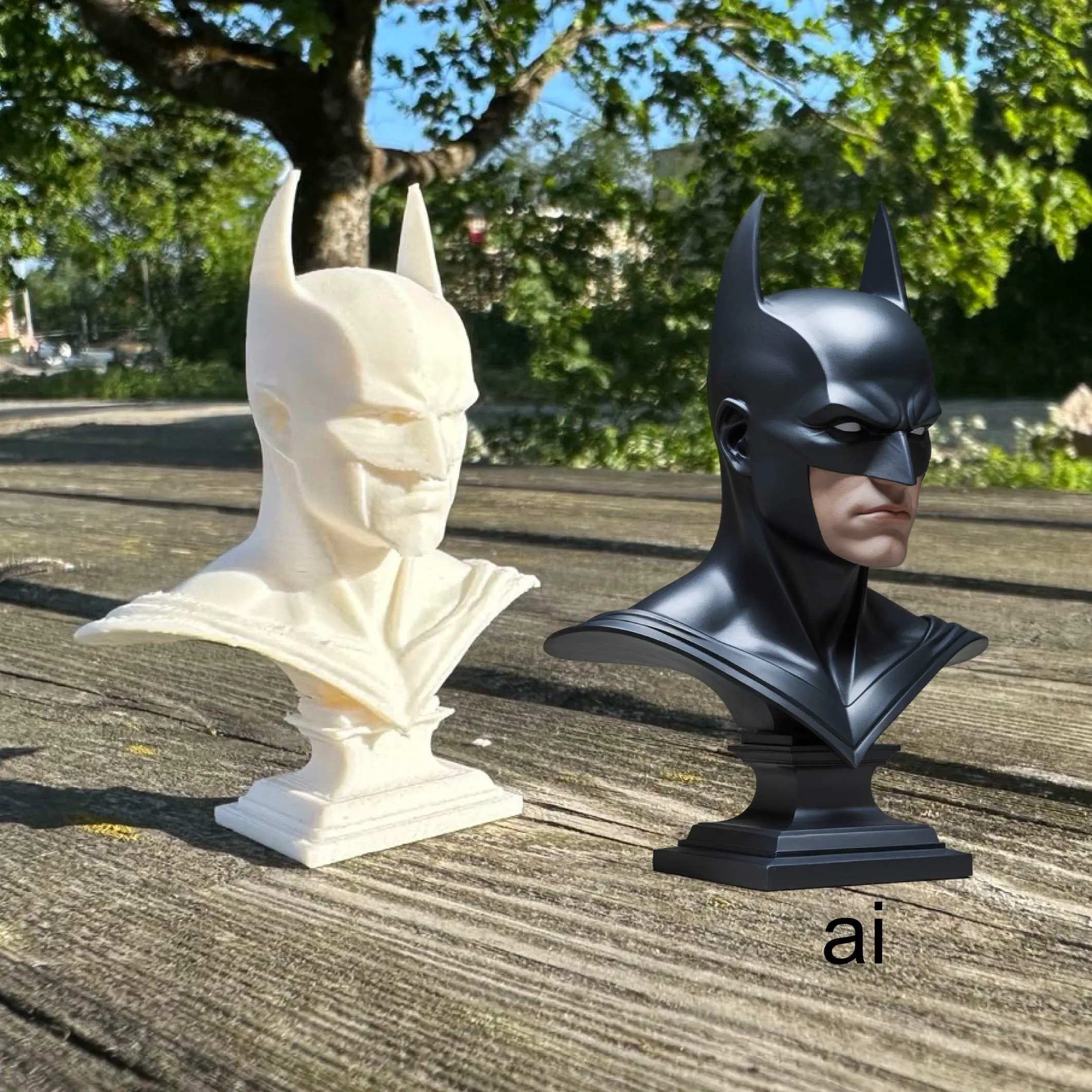 3D Printer Files | 3MF File | Batman Head Statue – Bold Minimalist ...