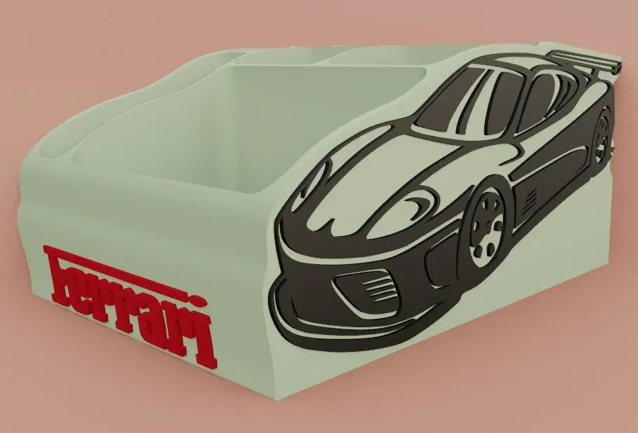 3D Printer Files | 3MF File | Ferrari desk | Creality Cloud