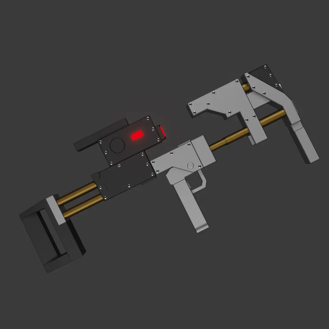 Cosplay STL Download - BATMAN STICKY BOMB GUNby fjv3d