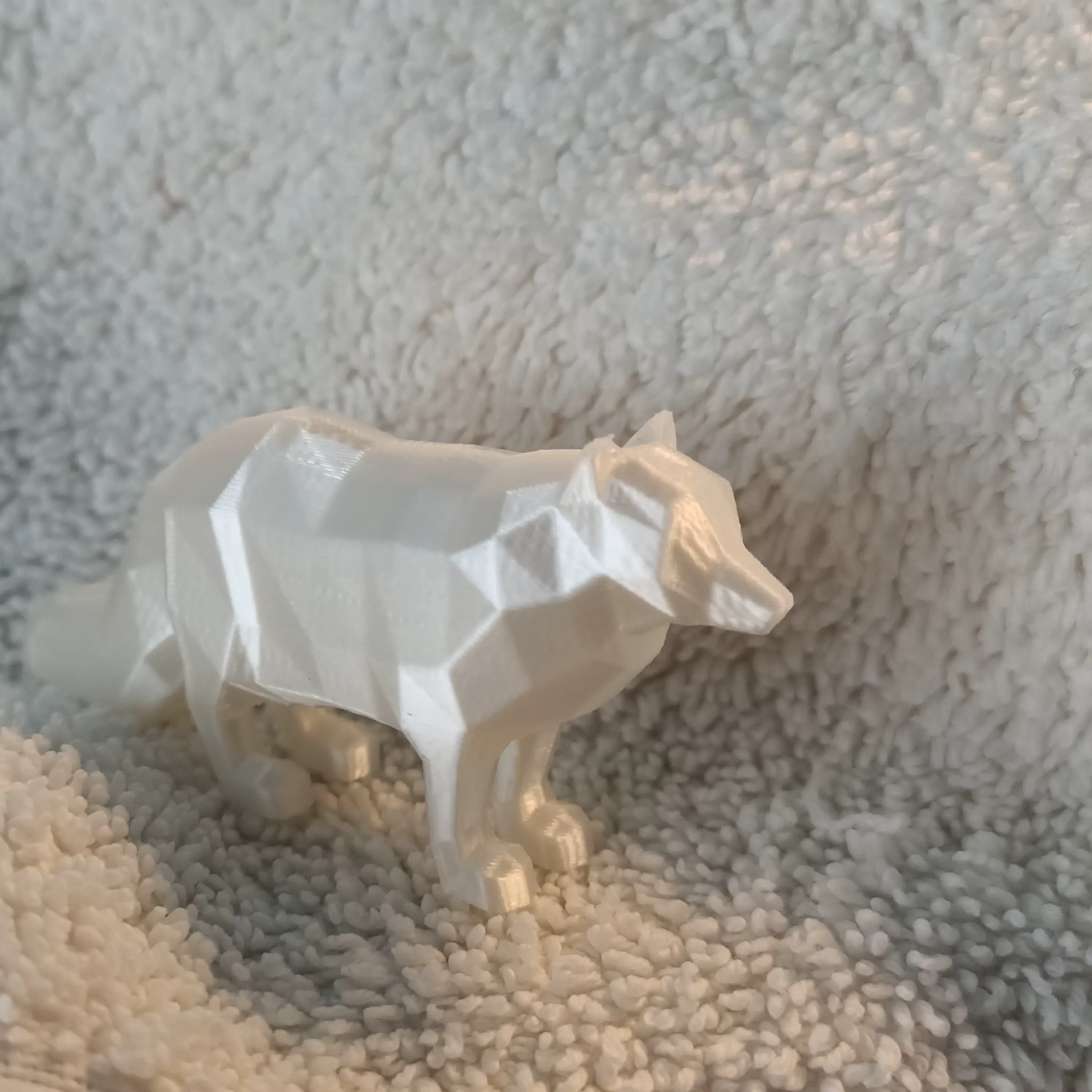 3D Printer Files | 3MF File | Low poly Arctic Fox | Creality Cloud