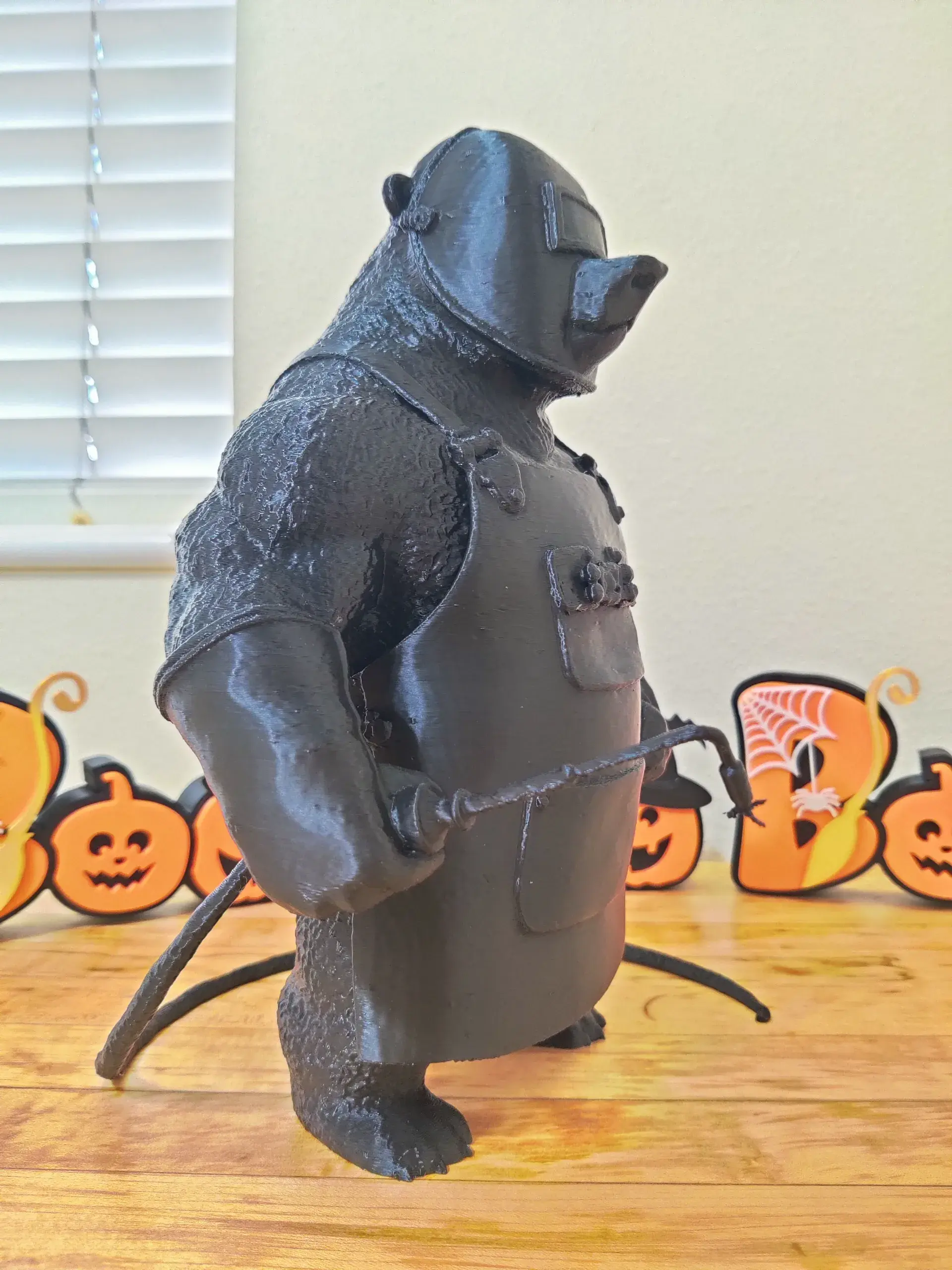 3D Printer Files | 3MF File | Welding Bear with Torch | Creality Cloud