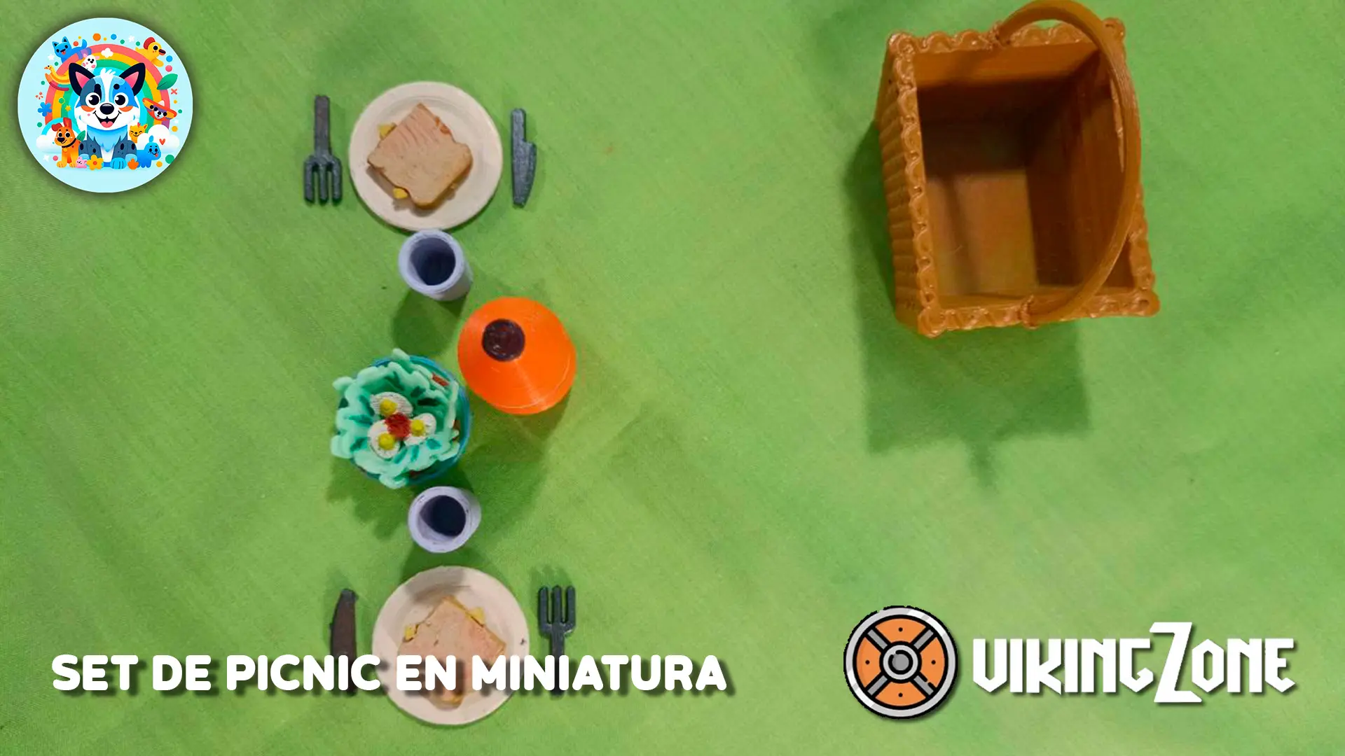 Other STL Download - Miniature Picnic Adventure: 3D Fun for Dolls! 🧺🌼by ...