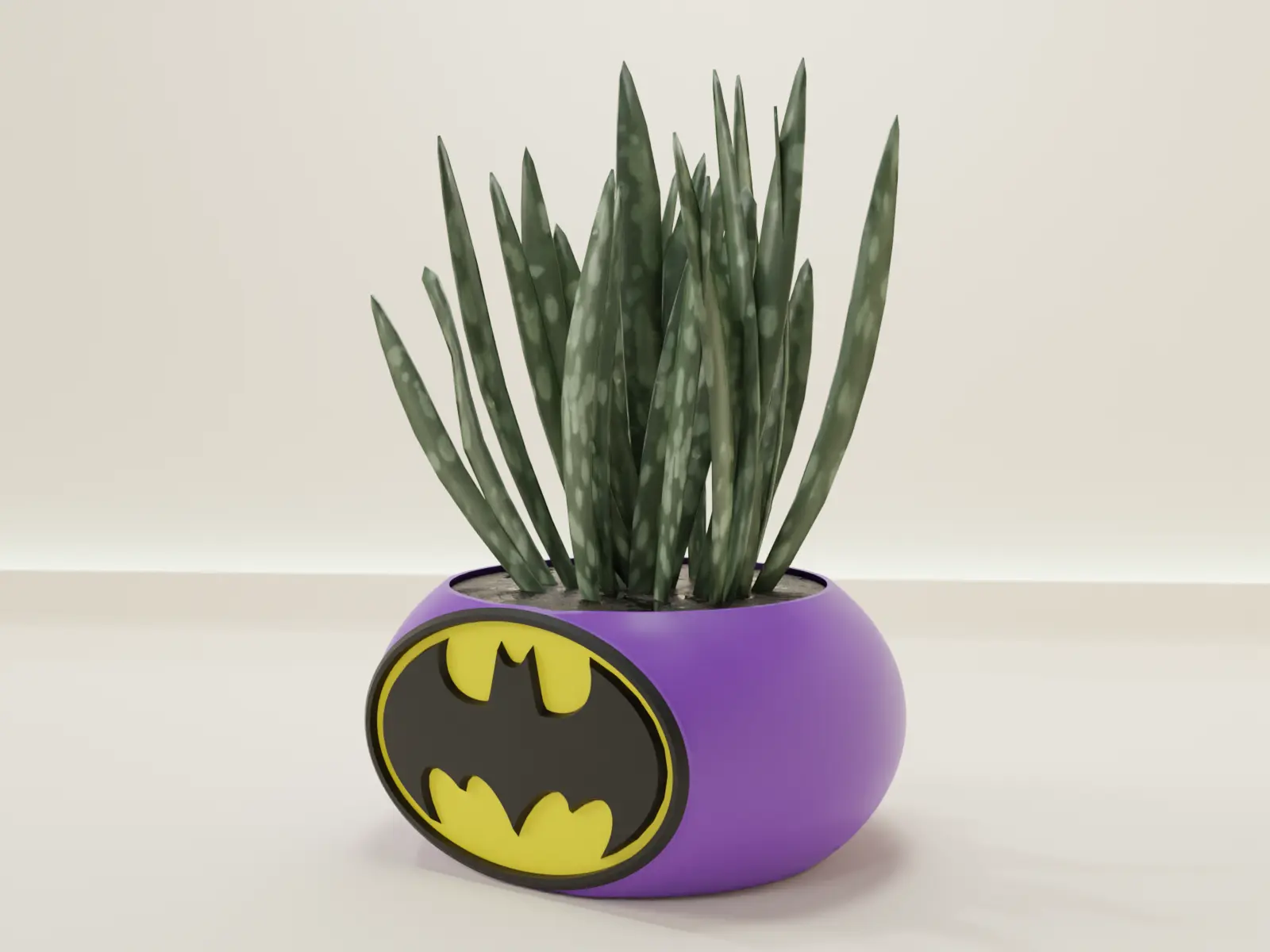 Home Decorations & Ornaments STL Download - batman plant pot 70by ...