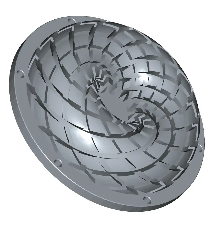 Other STL Download - Rodin VORTEX TORUS .STL 100mm x 52mm. Diameter ...