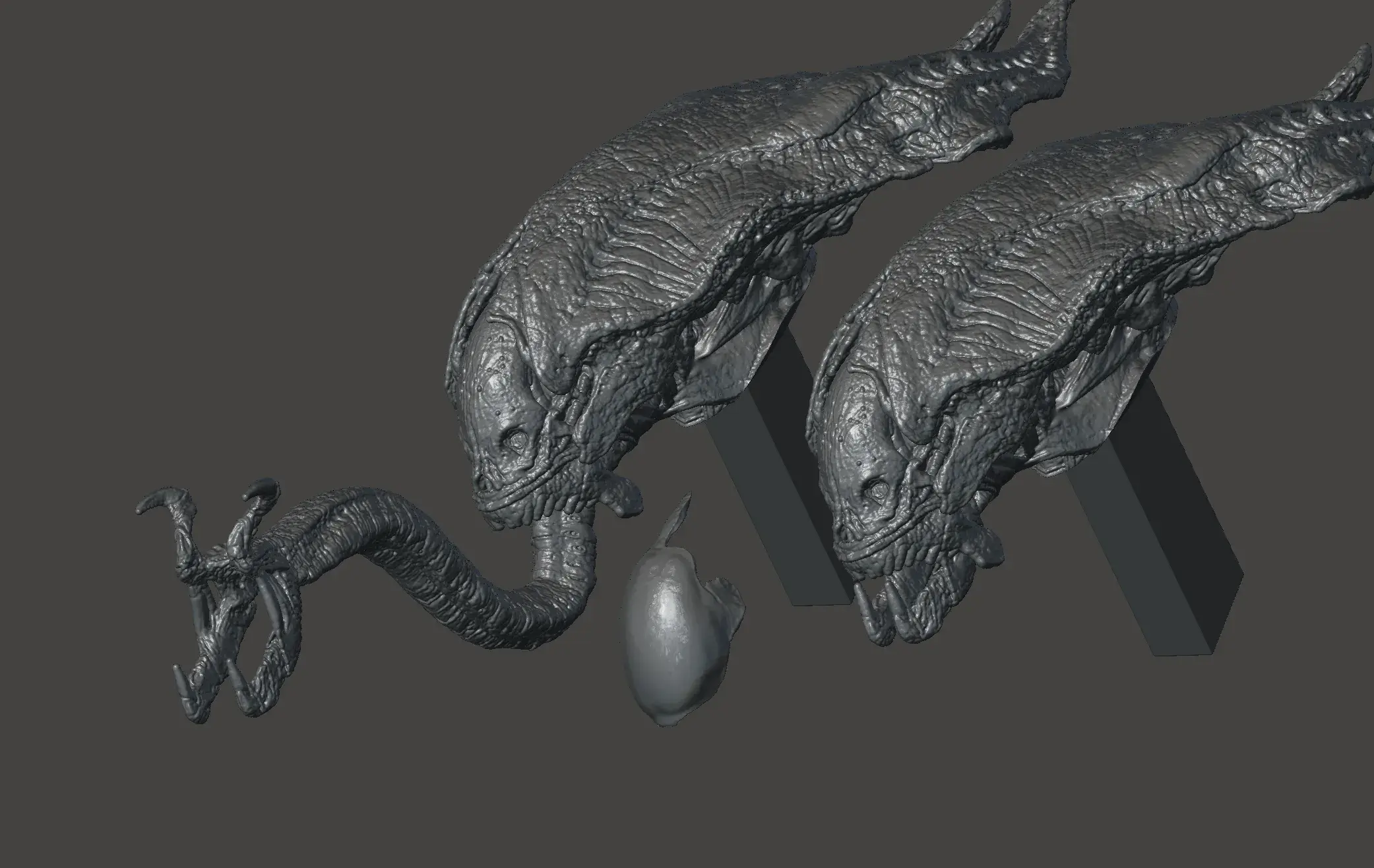 Other STL Download - TITAN XENOMORPH QUEEN ALIEN - ALIENS DARK DESCENT ...
