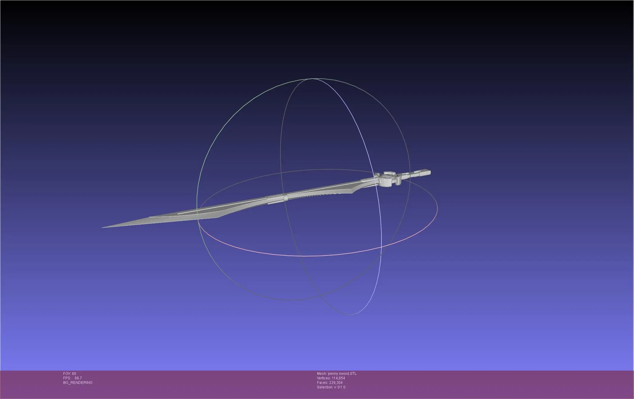 Cosplay STL Download - RWBY Penny Floating Array Sword Printable ...