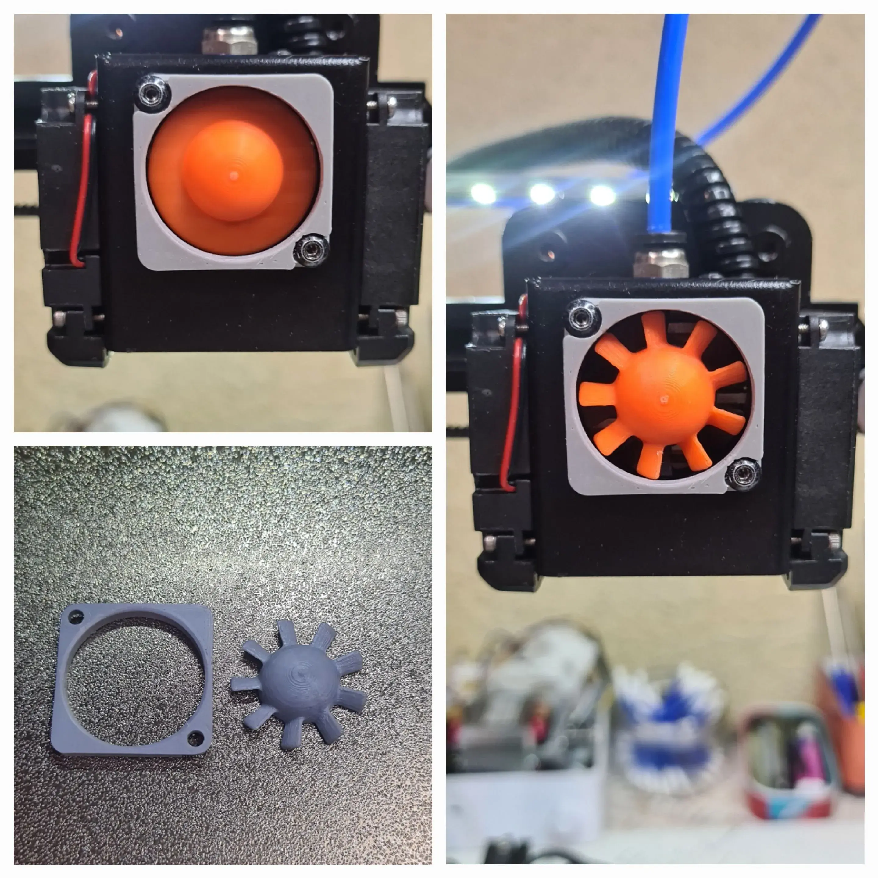 3D Printer Files | 3MF File | Cooler Fan Mod Turbina 30x30mm | Creality ...
