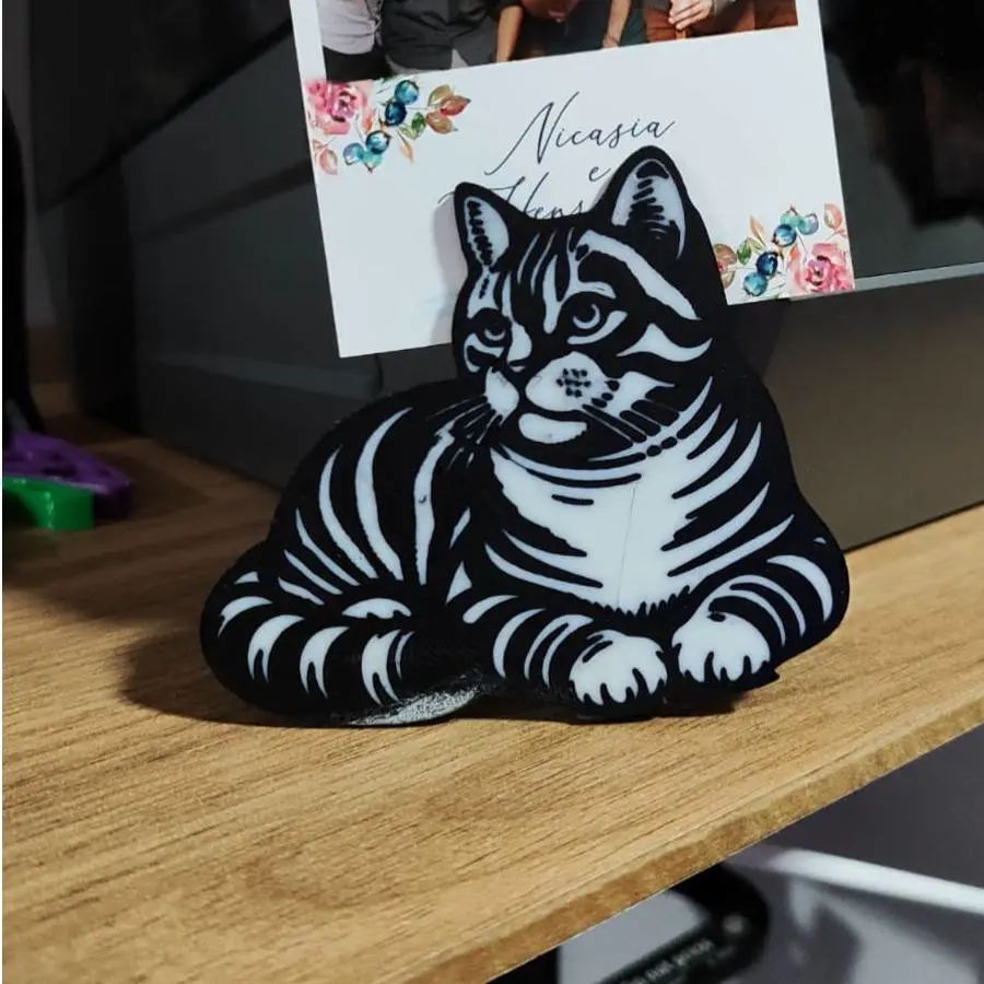 3D Printer Files | 3MF File | Cat photo holder | Creality Cloud