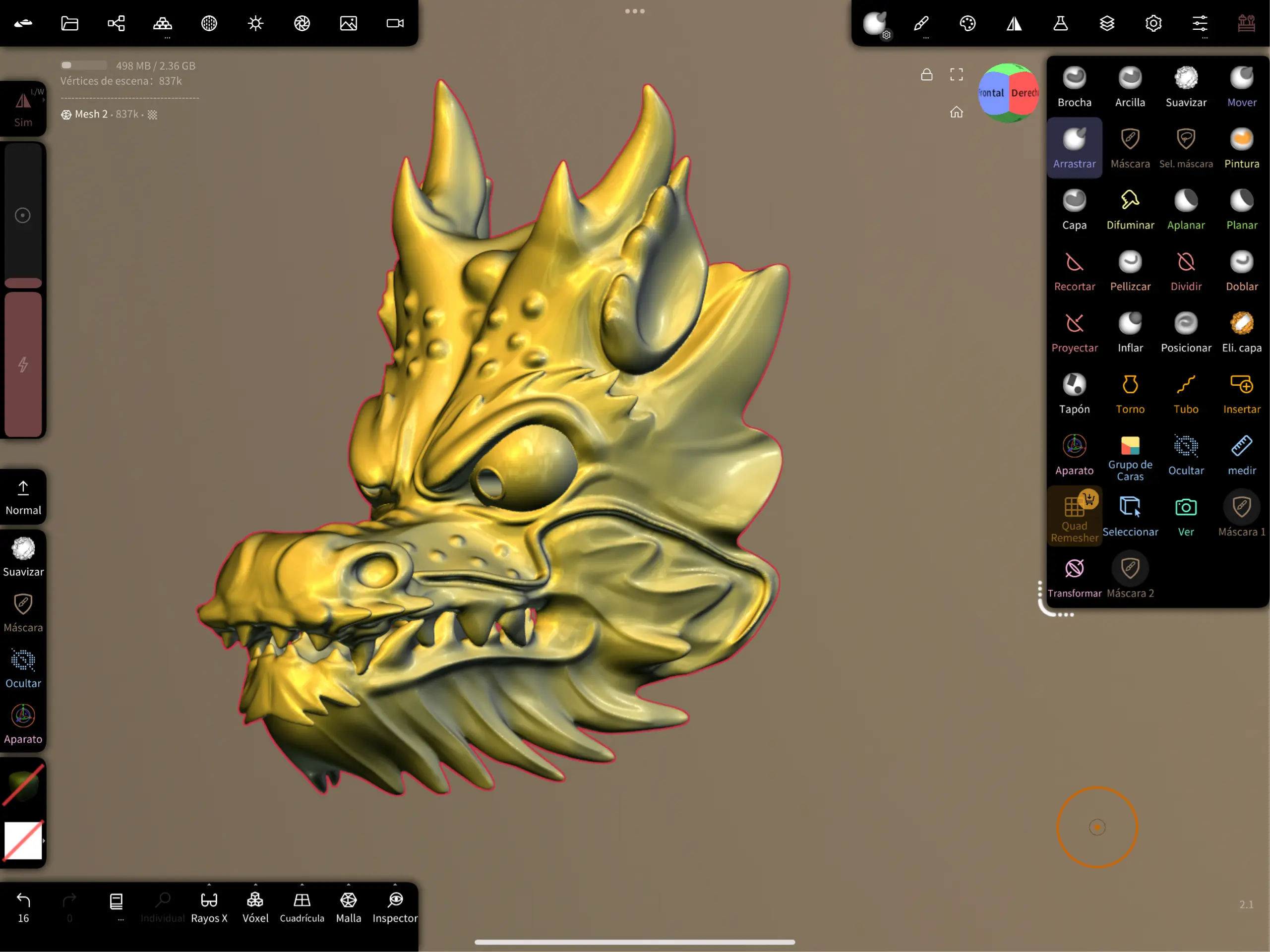 Sculptures & Artworks STL Download - Máscara riu dragonby Evilhannya