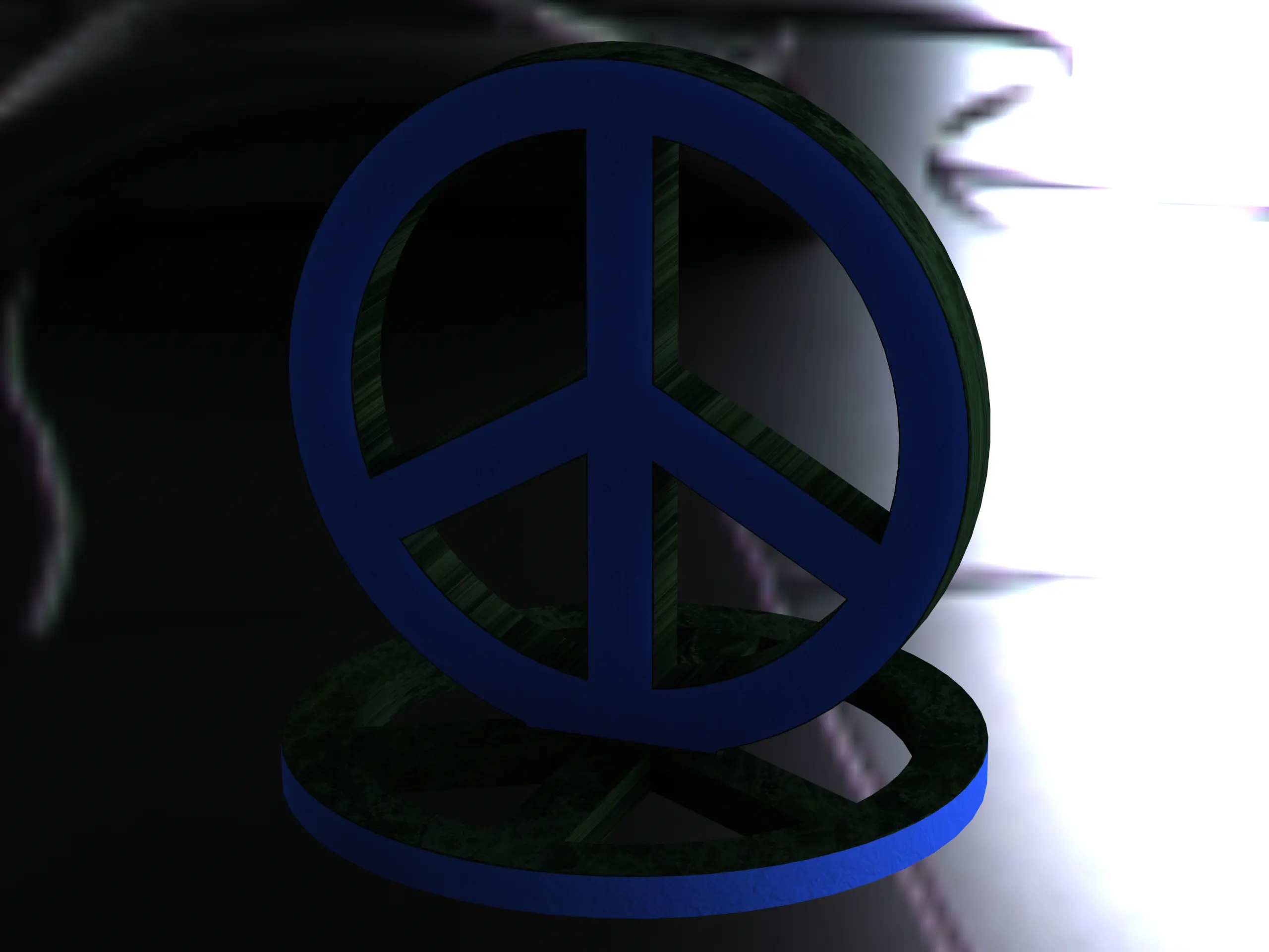 Badges & Coins STL Download - Plastic Peace Symbols Standby MR AnyCAD