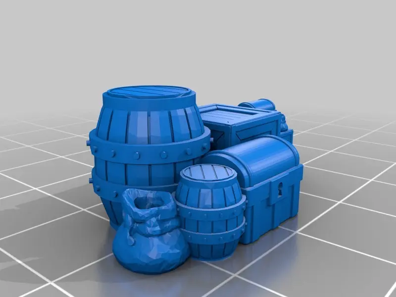 3D Printer Files | 3MF File | Fantasy Loot Markers (15mm scale ...