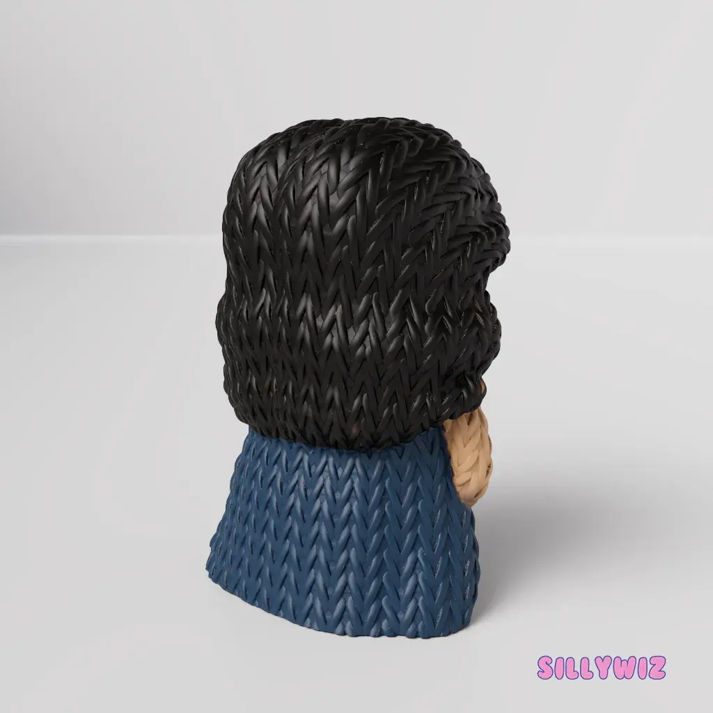 Characters & Creatures STL Download - Wonder woman Knitted - Crochet ...