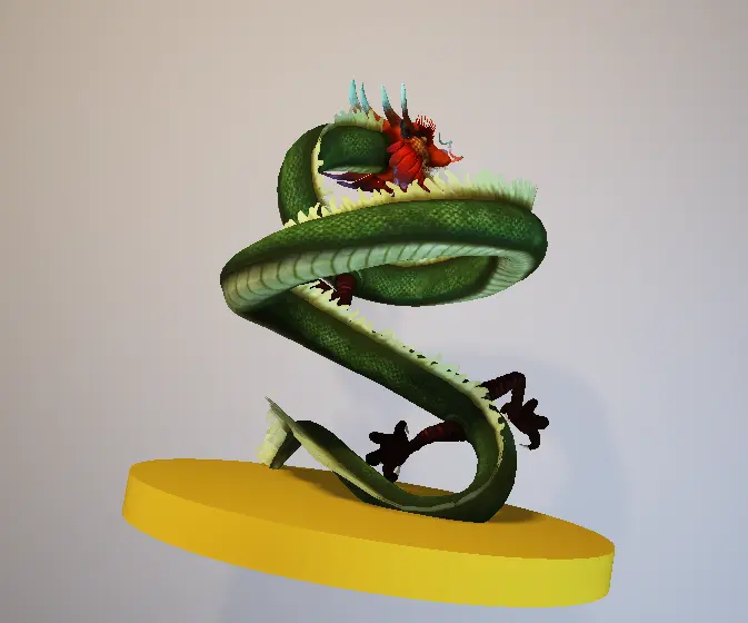 Characters & Creatures STL Download - dragonby dragon richie