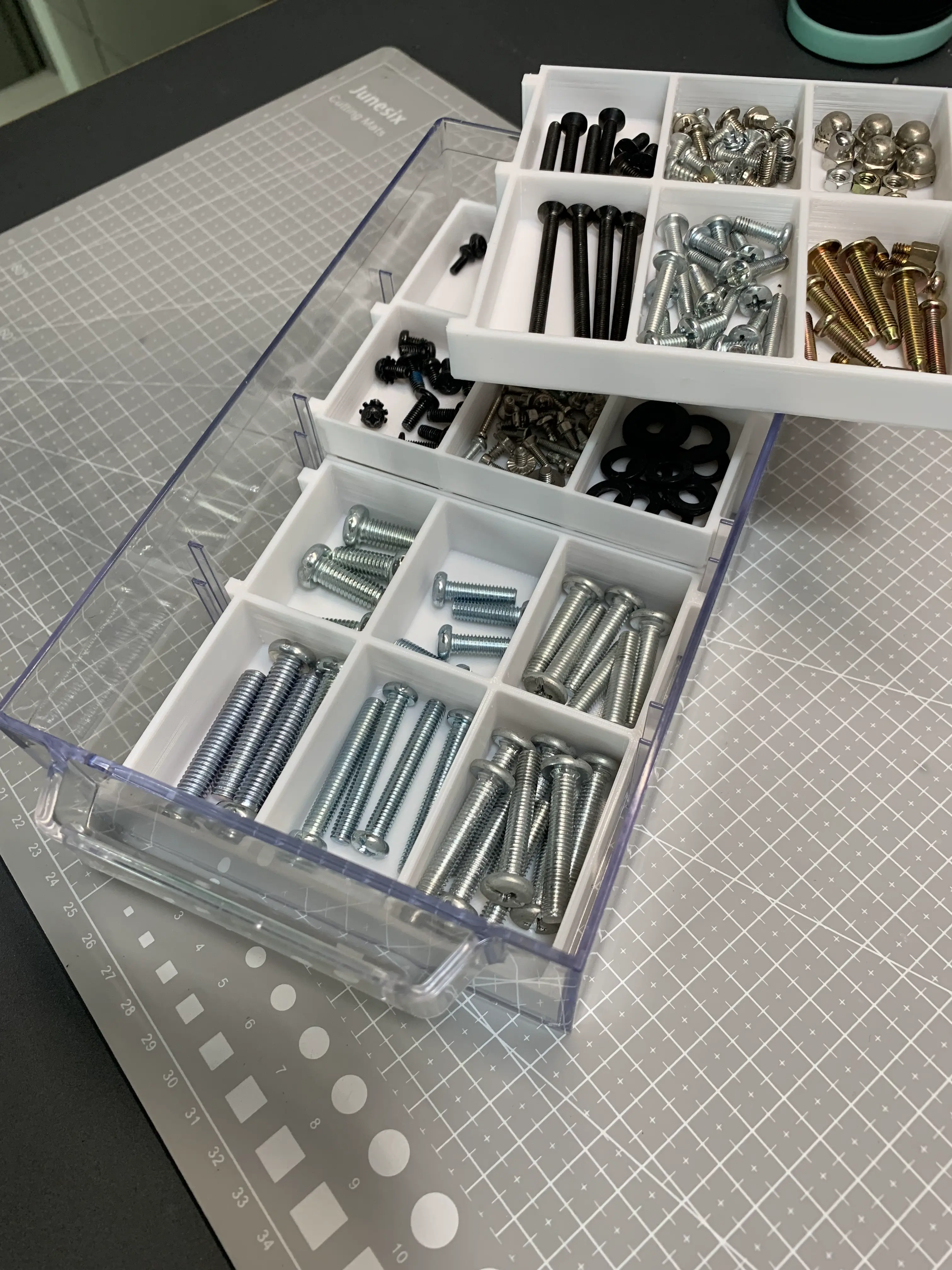 Tools & Spare Parts STL Download - bolt tray (Sysmax organizer ...