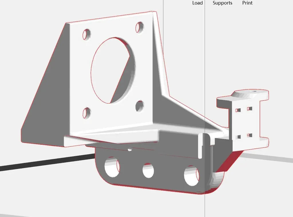 Free 3D Printer Parts STL Download - Direct Drive Mount (Drivinator ...