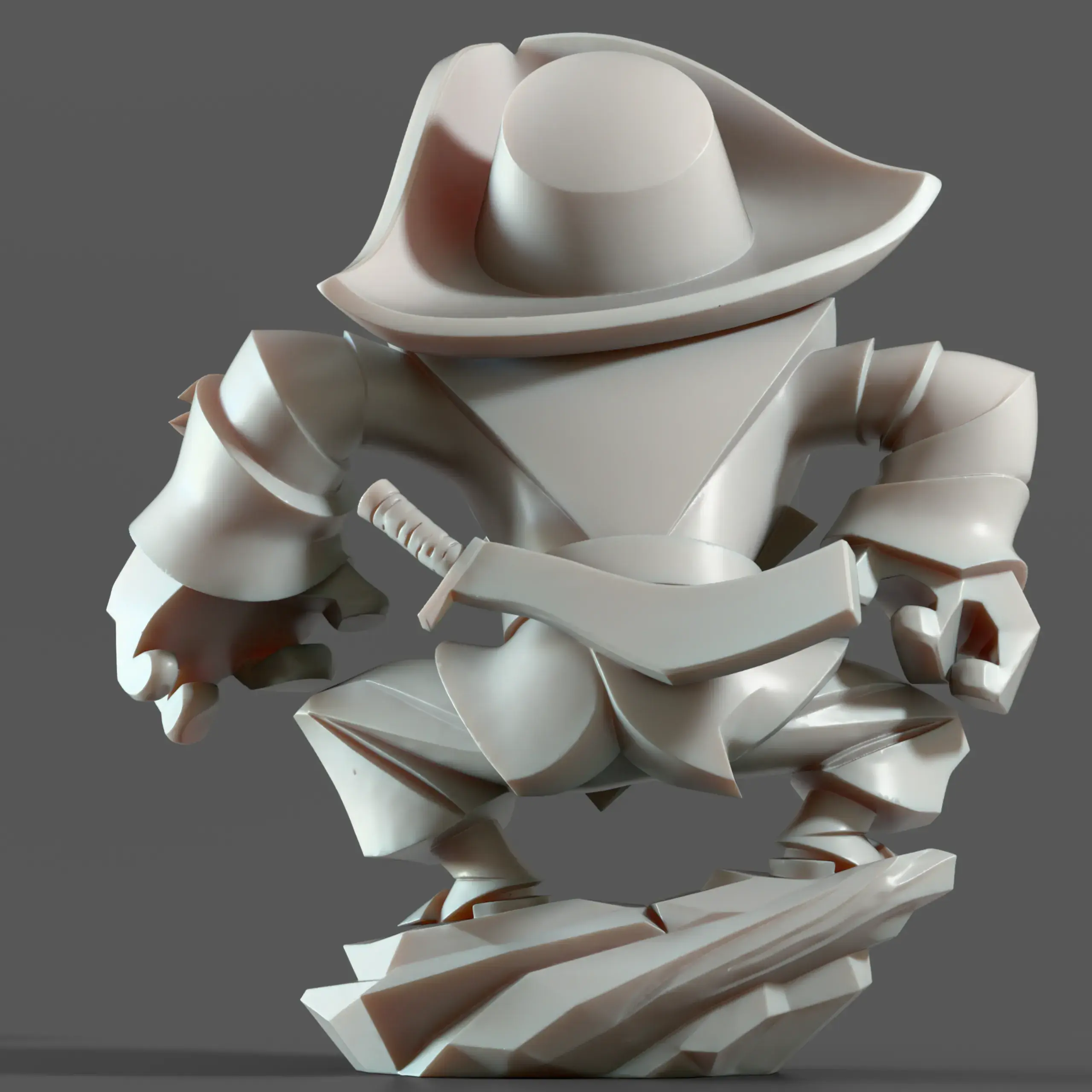 3D Printer Files | 3MF File | Pirate Miniature Fan art | Creality Cloud